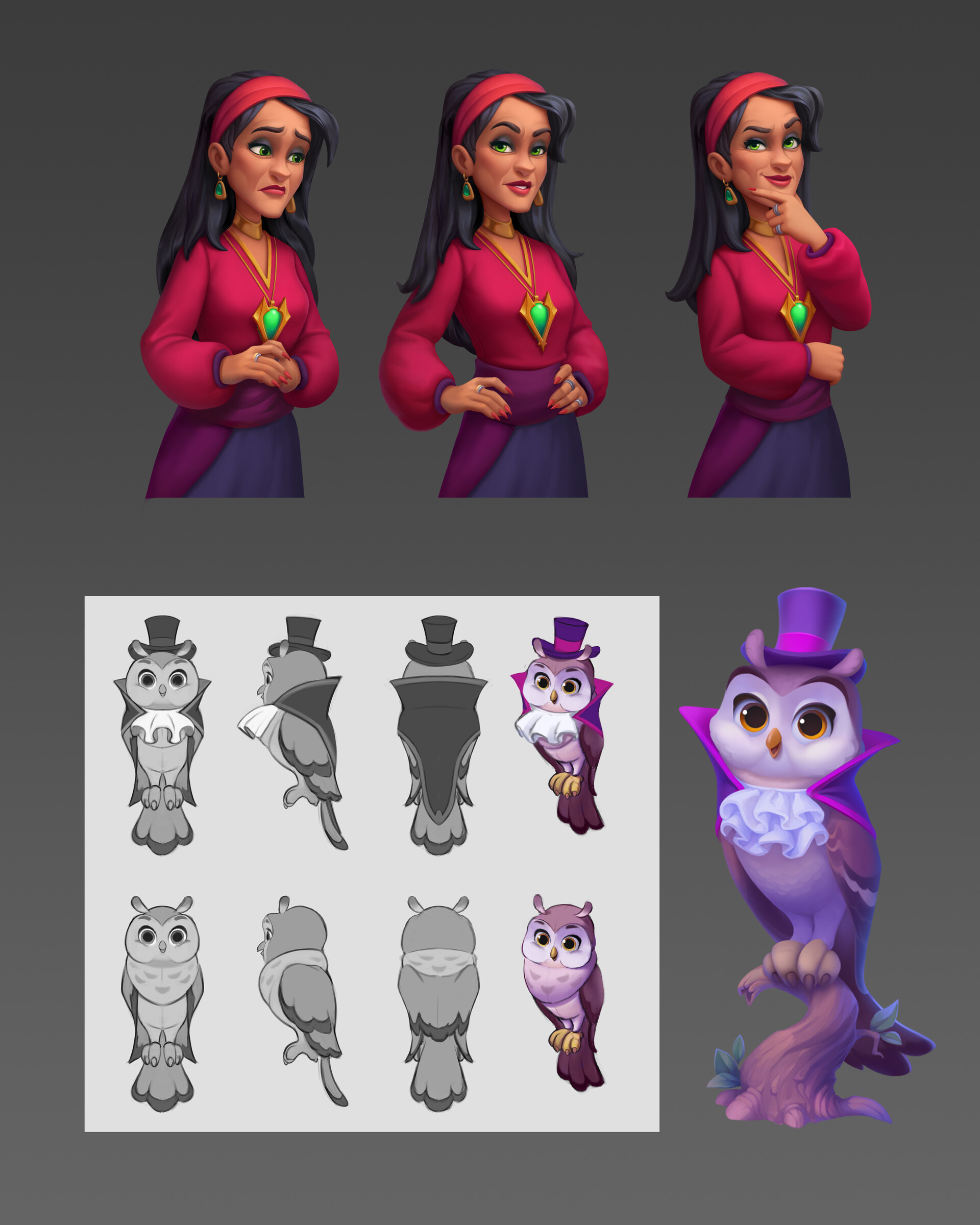 Playrix Games - Characters