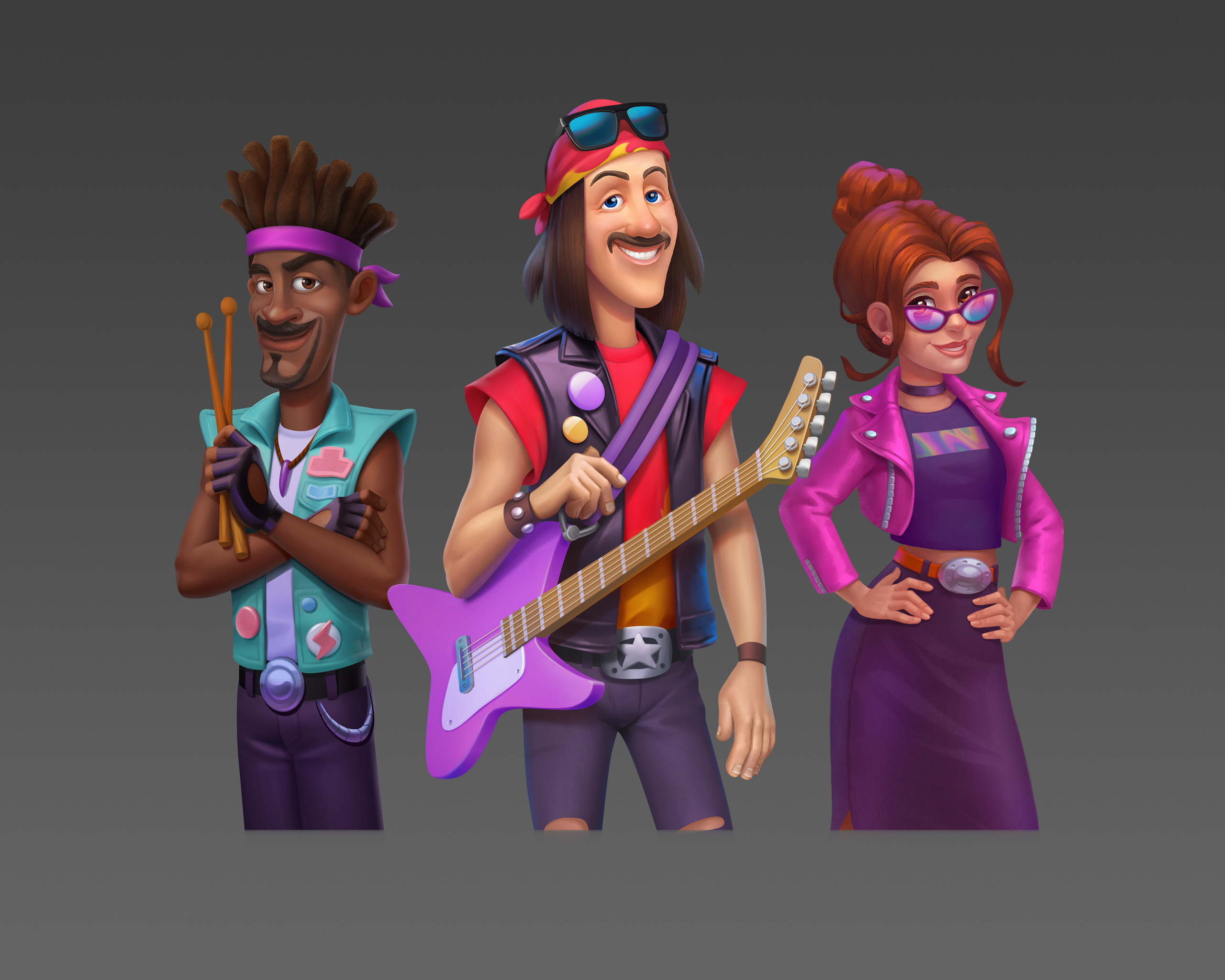 Playrix Games - Characters