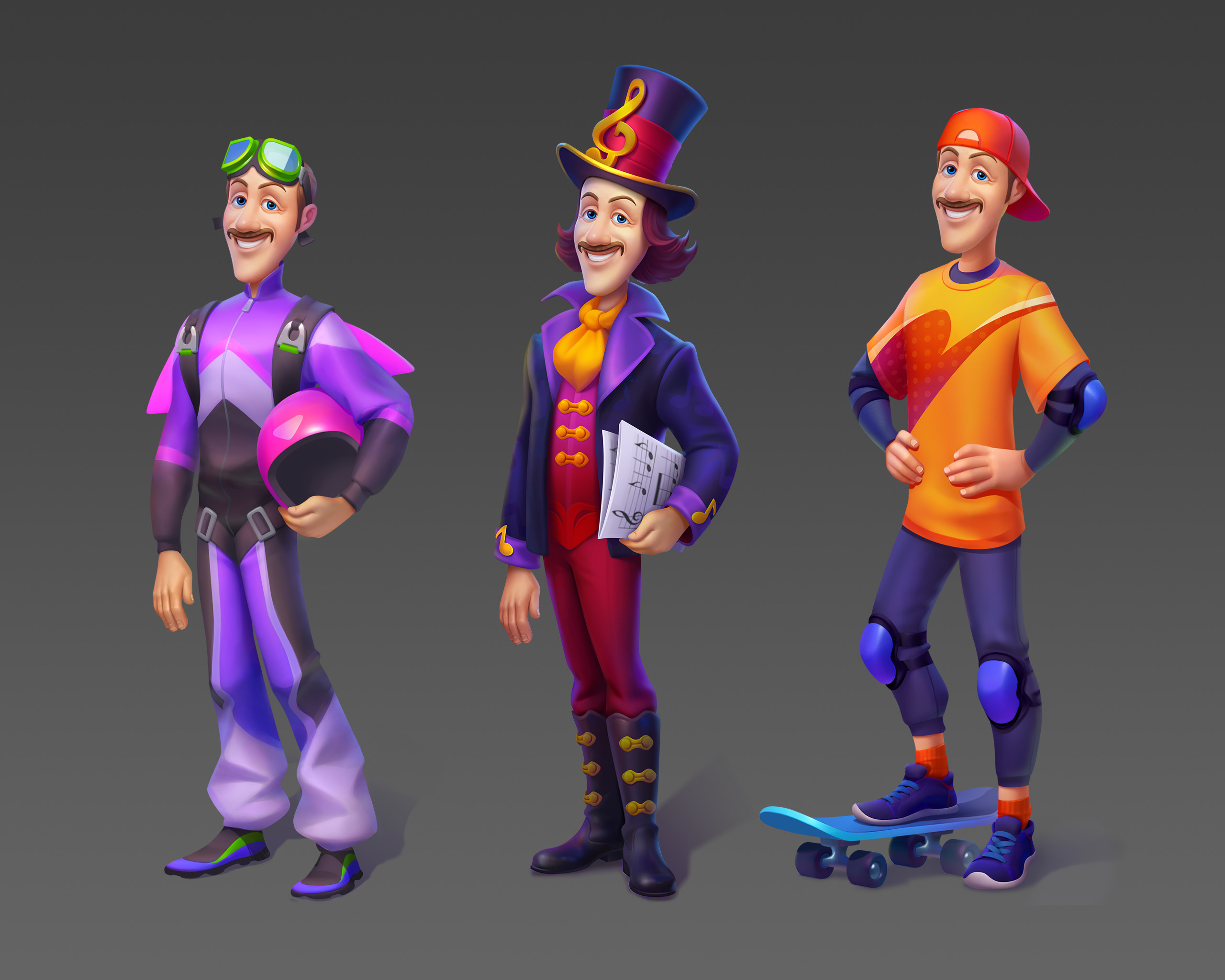 Playrix Games - Characters