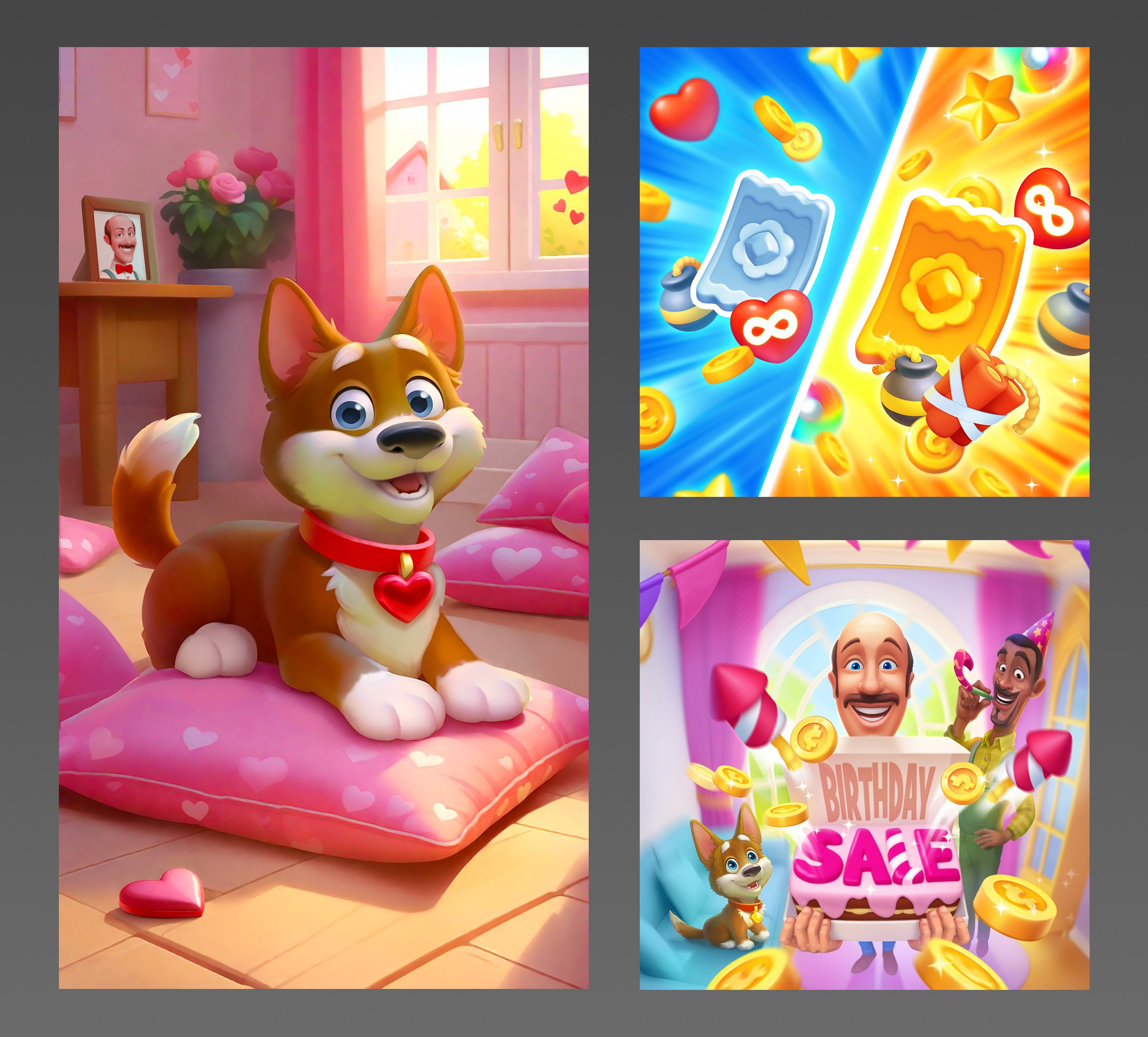 Playrix Games - Community Art: Illustrations