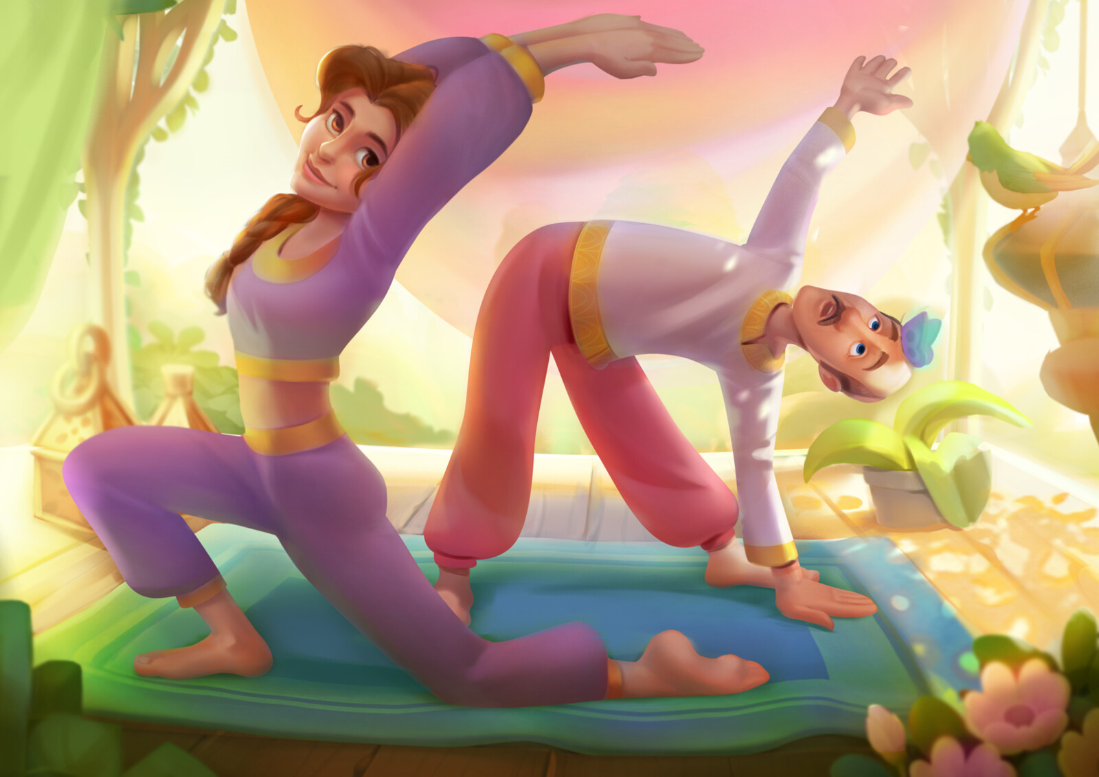 Playrix Games - Illsutations