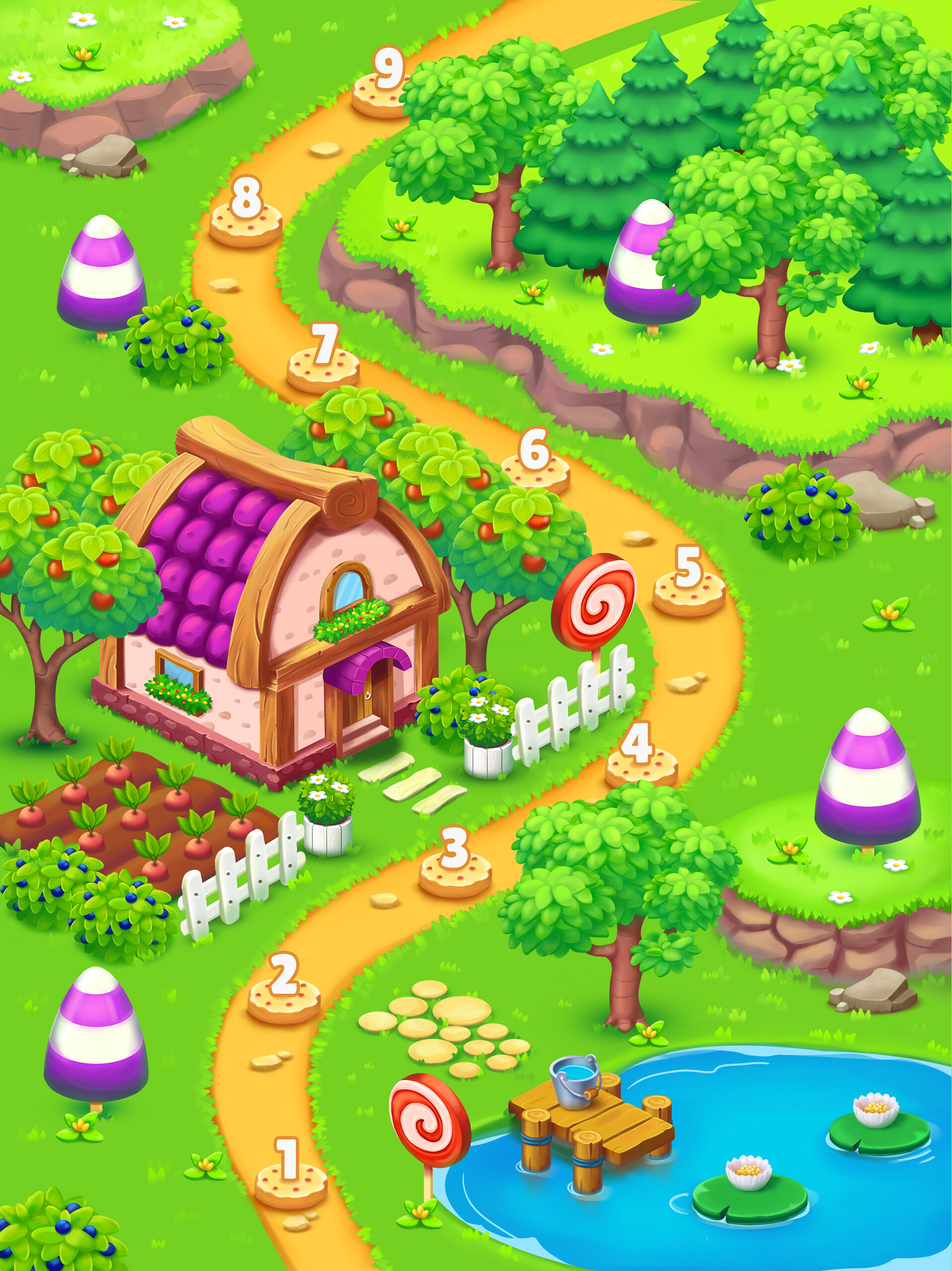 ArtStation - Game Map