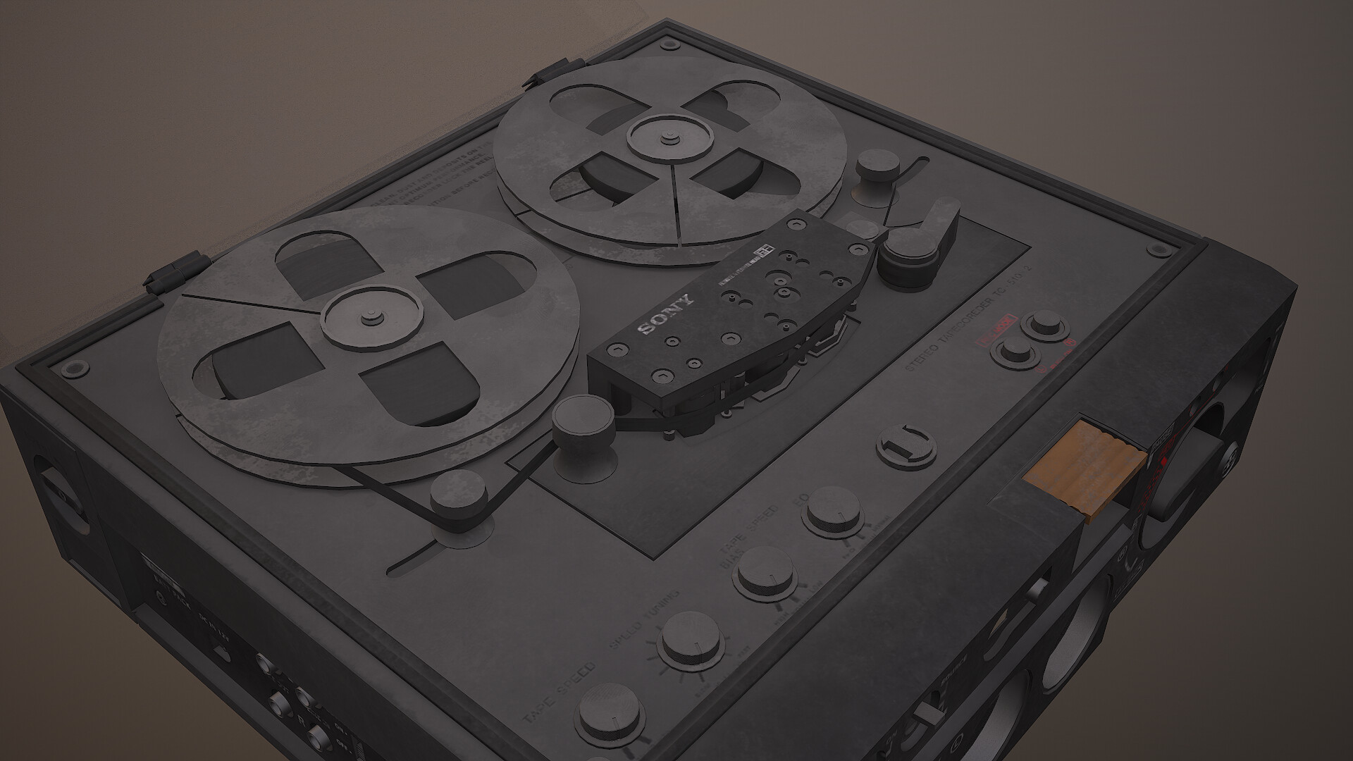 ArtStation - tape recorder