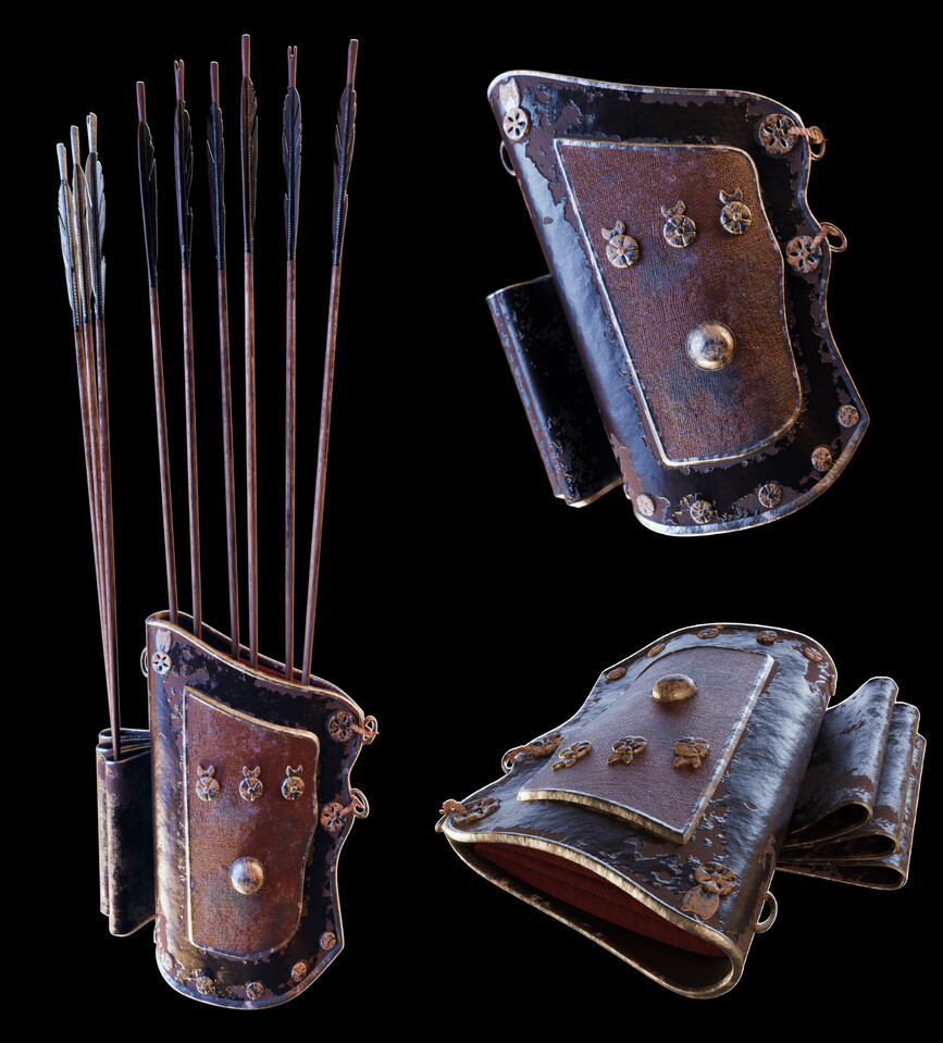 ArtStation - Qing dynasty (Manchu) quiver