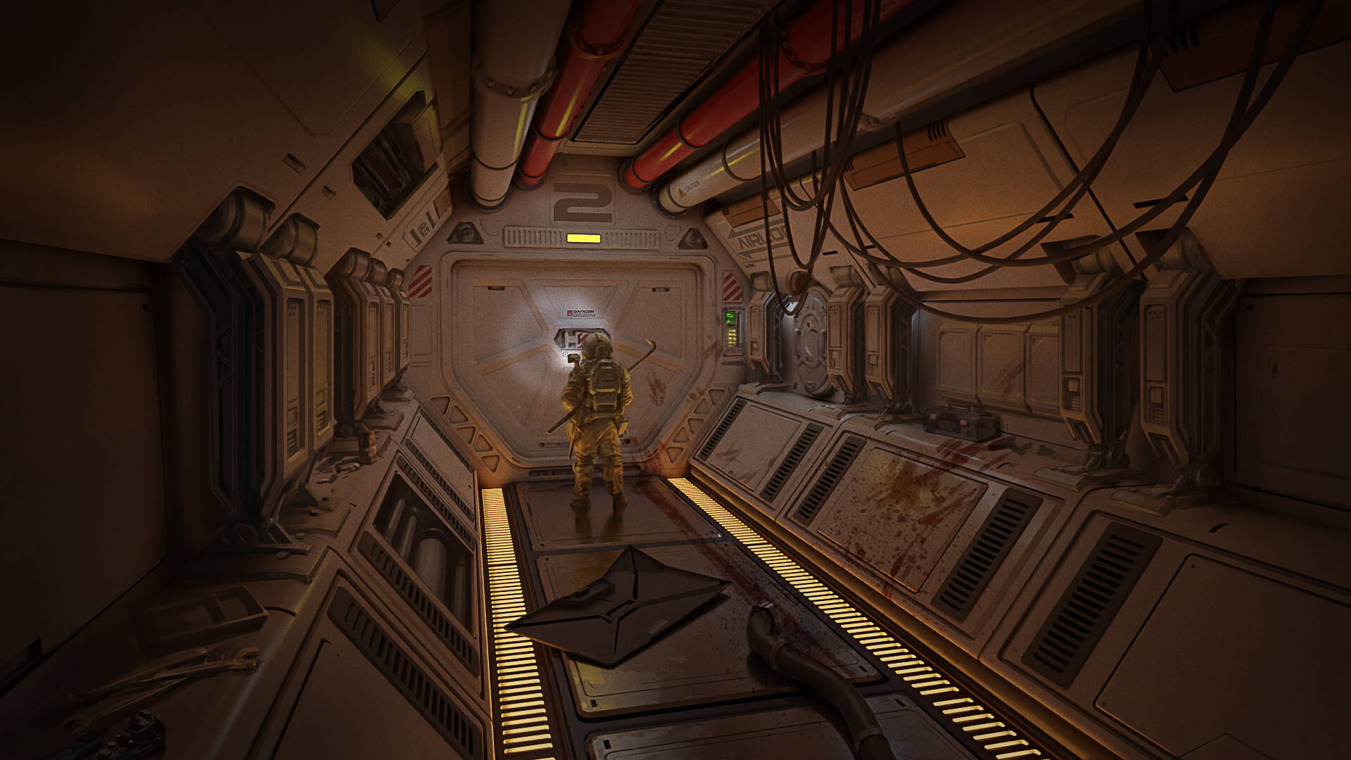 ArtStation - Starship Hallway