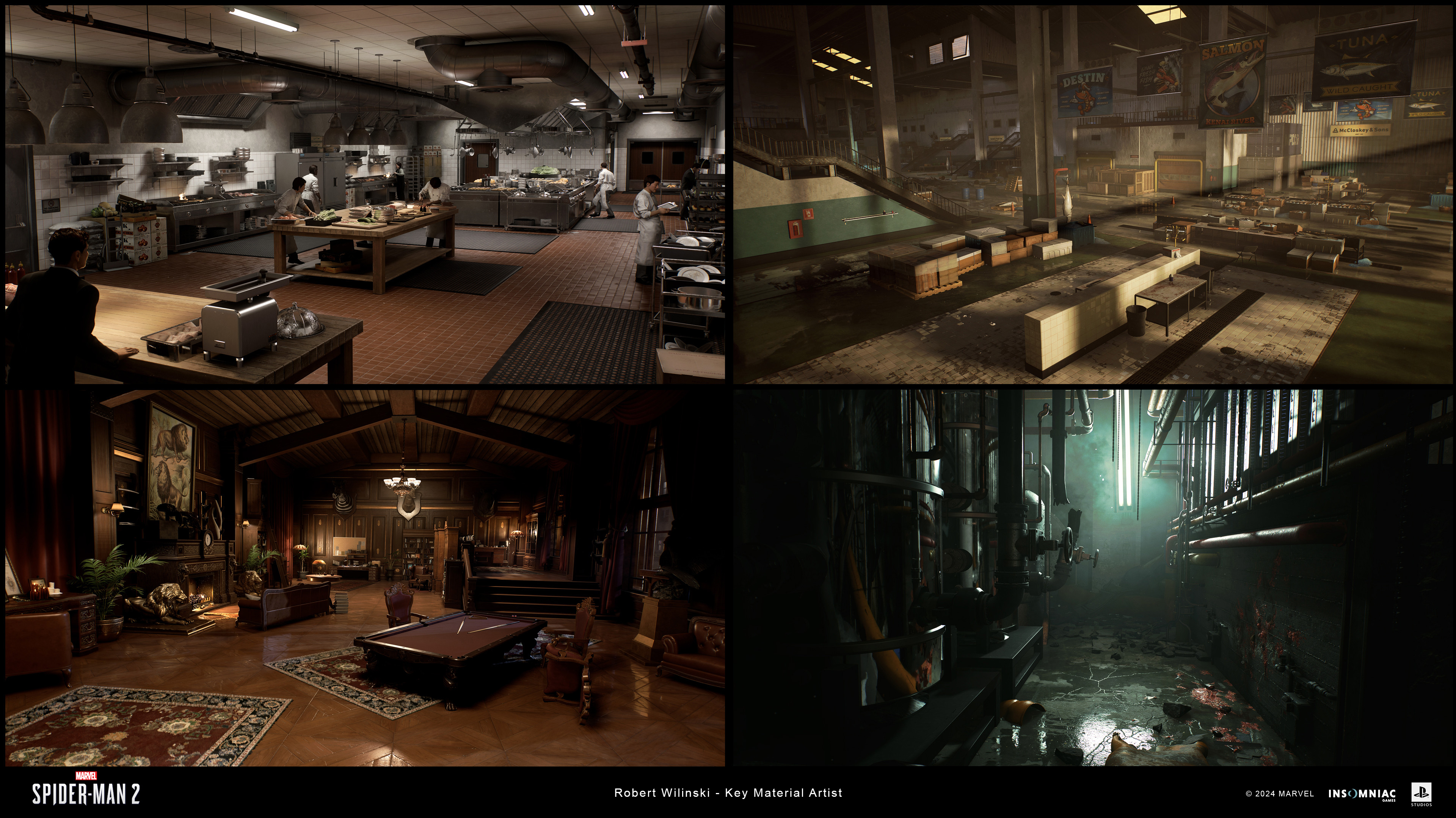 Robert Wilinski - Marvel's Spider-Man 2 - Environments