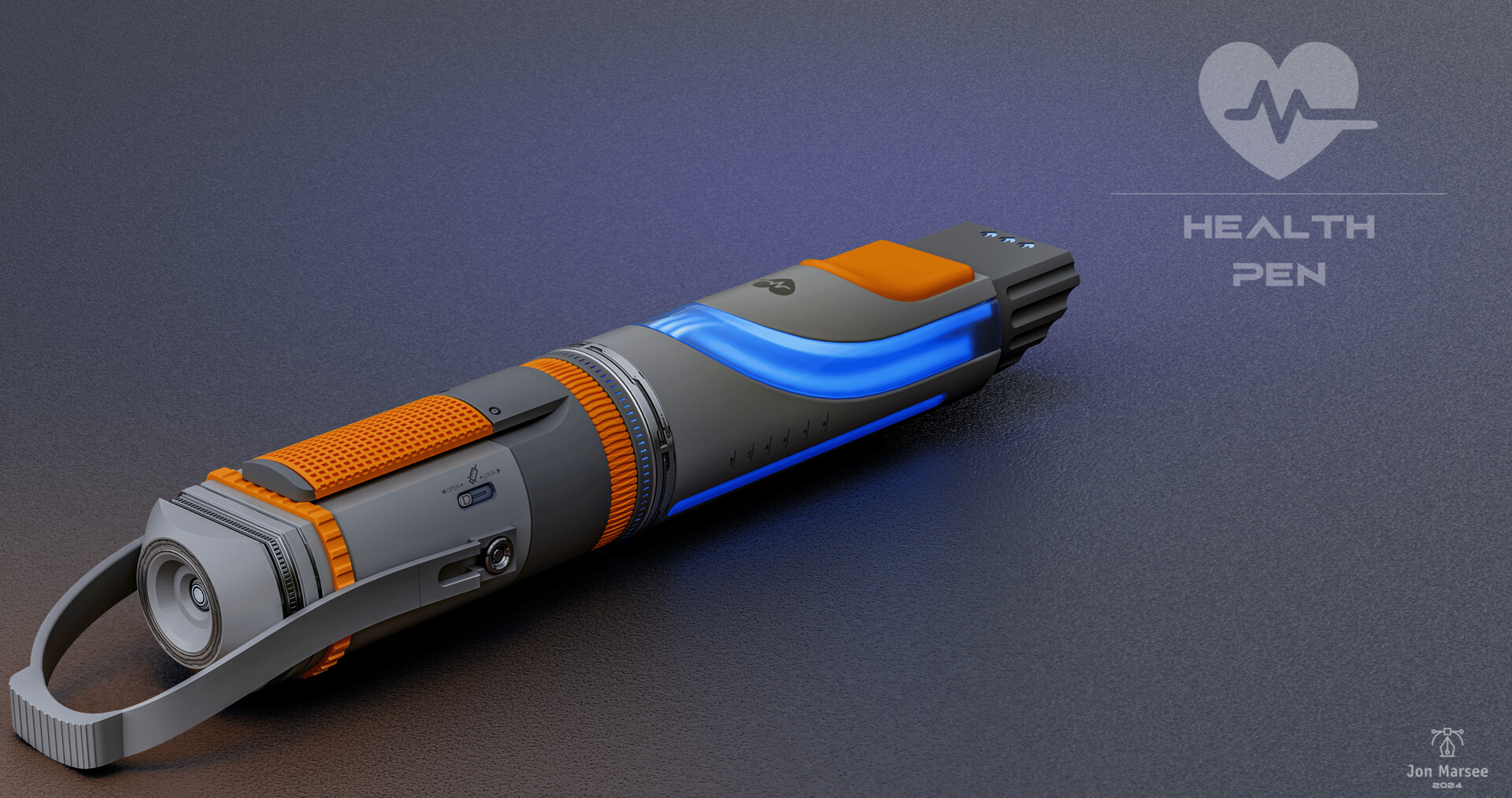 ArtStation - SciFi Health Pen