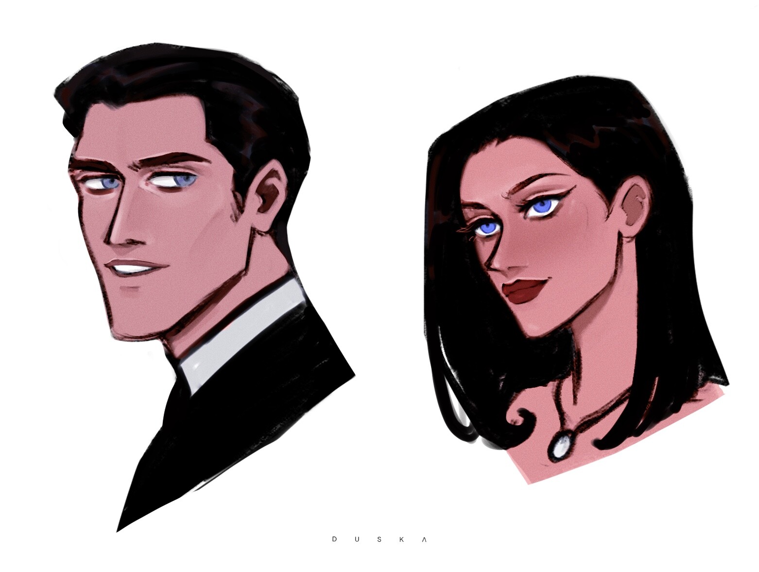 ArtStation - James Bond and Vesper Lynd