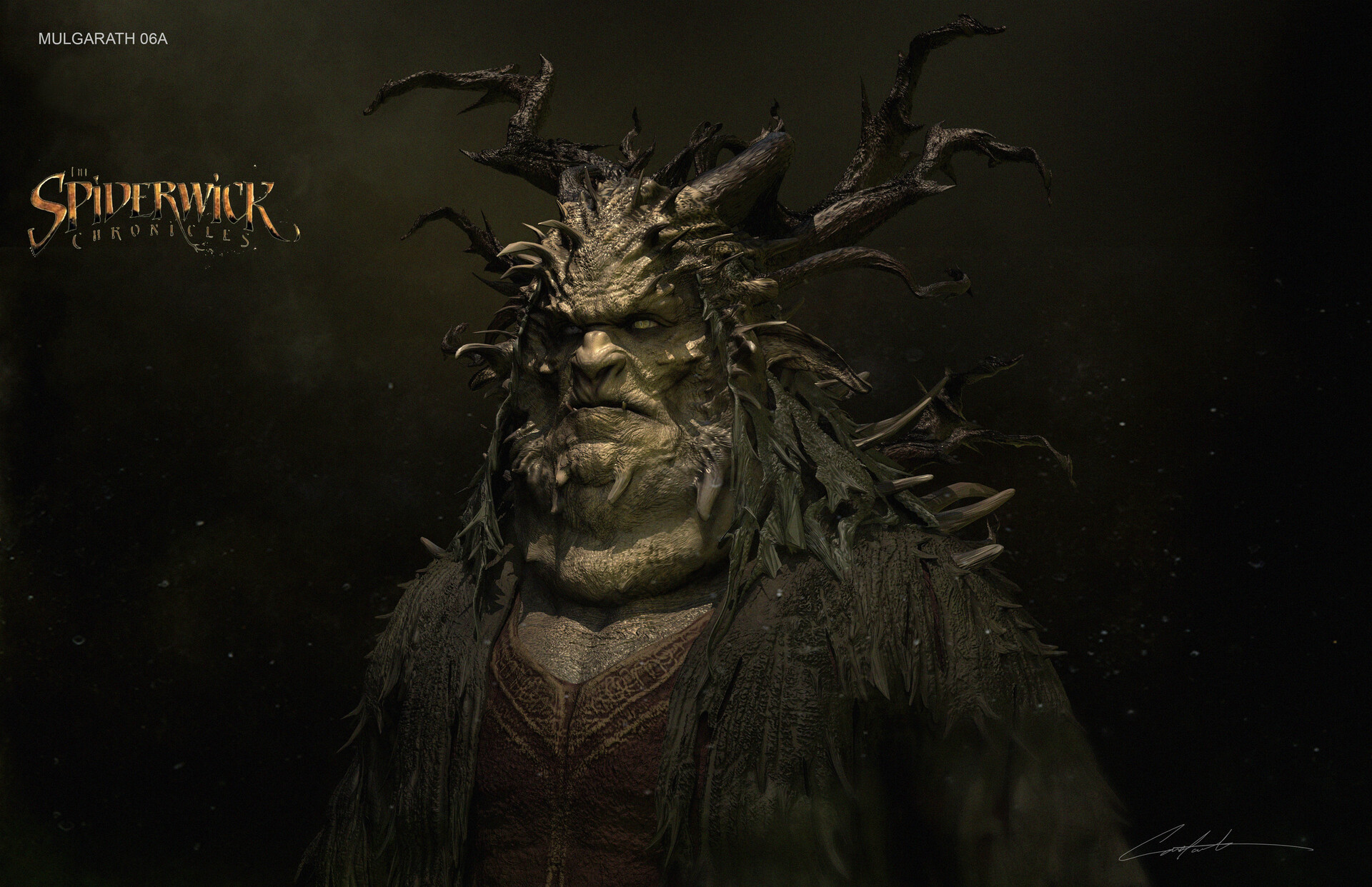ArtStation - Spiderwick Chronicles early Mulgarath stylized design