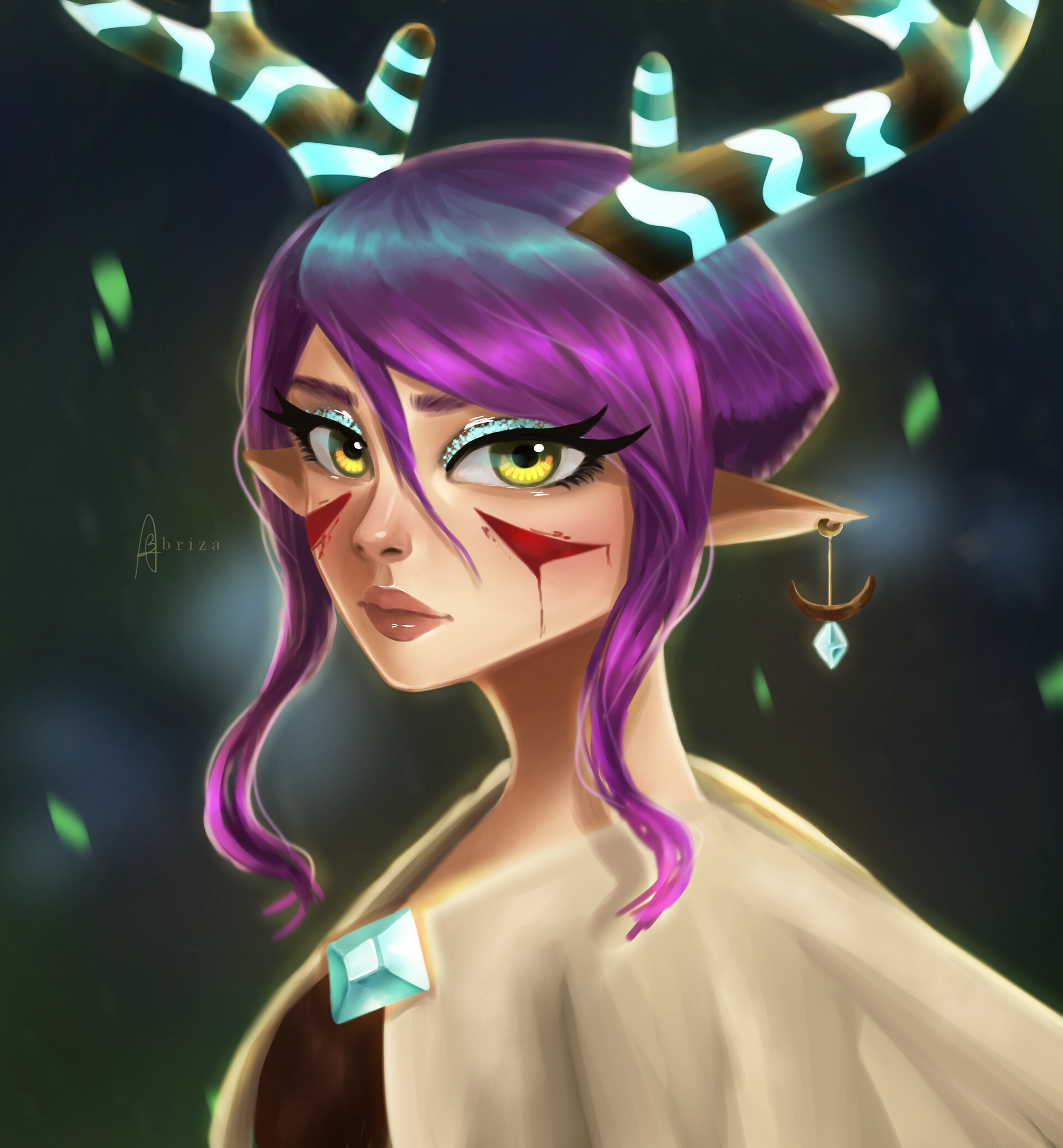 ArtStation - Sierra | The Forest Spirit | Illustration