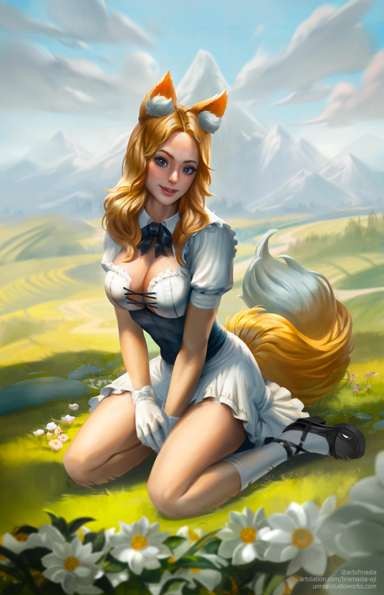 ArtStation - kitsune cover