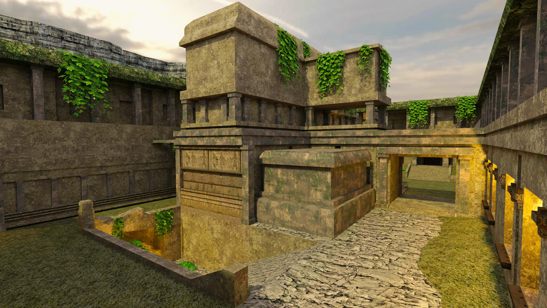 ArtStation - Lost Temple FPS Environment | Unity