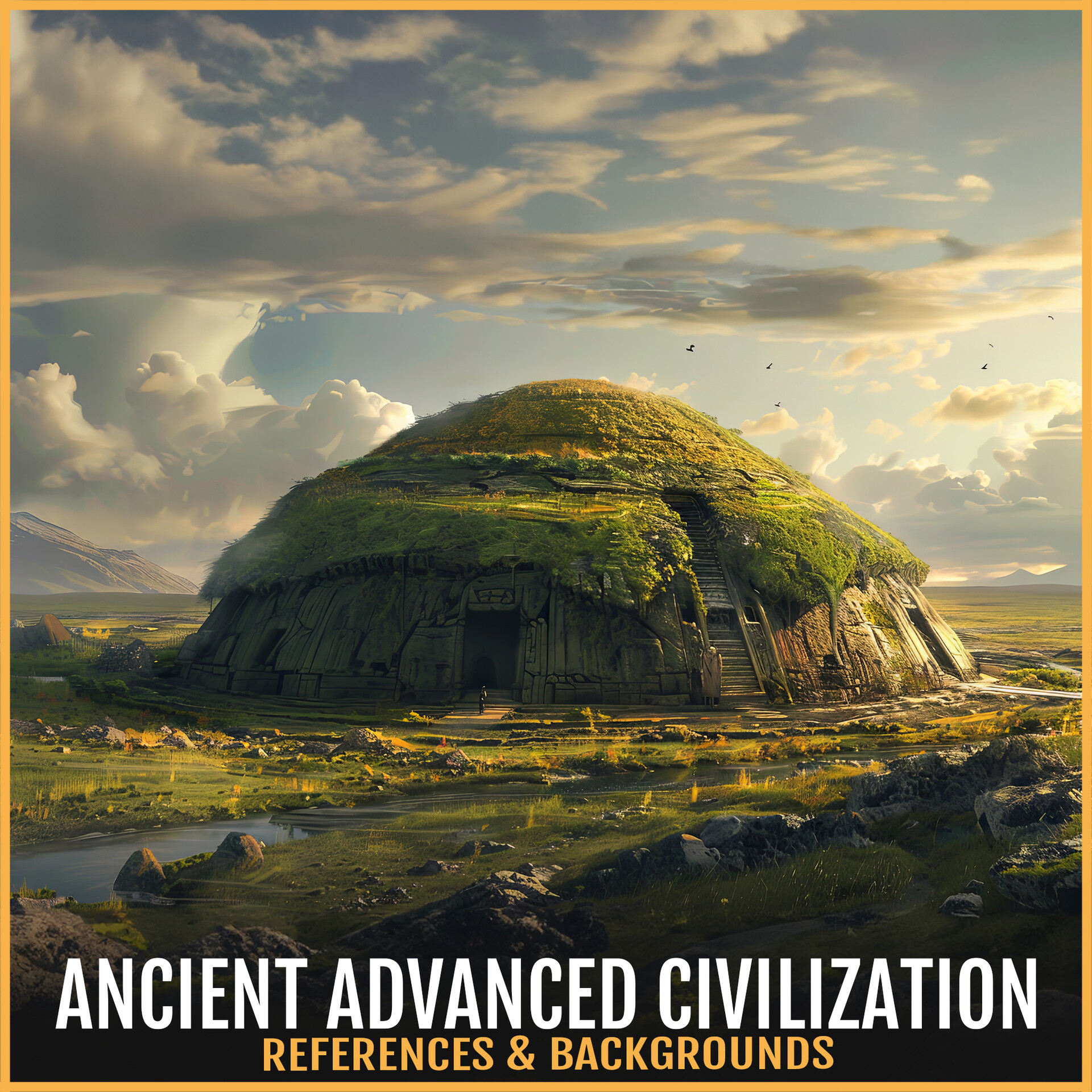ArtStation - 303 Ancient Advanced Civilization: Mysteries of Construction