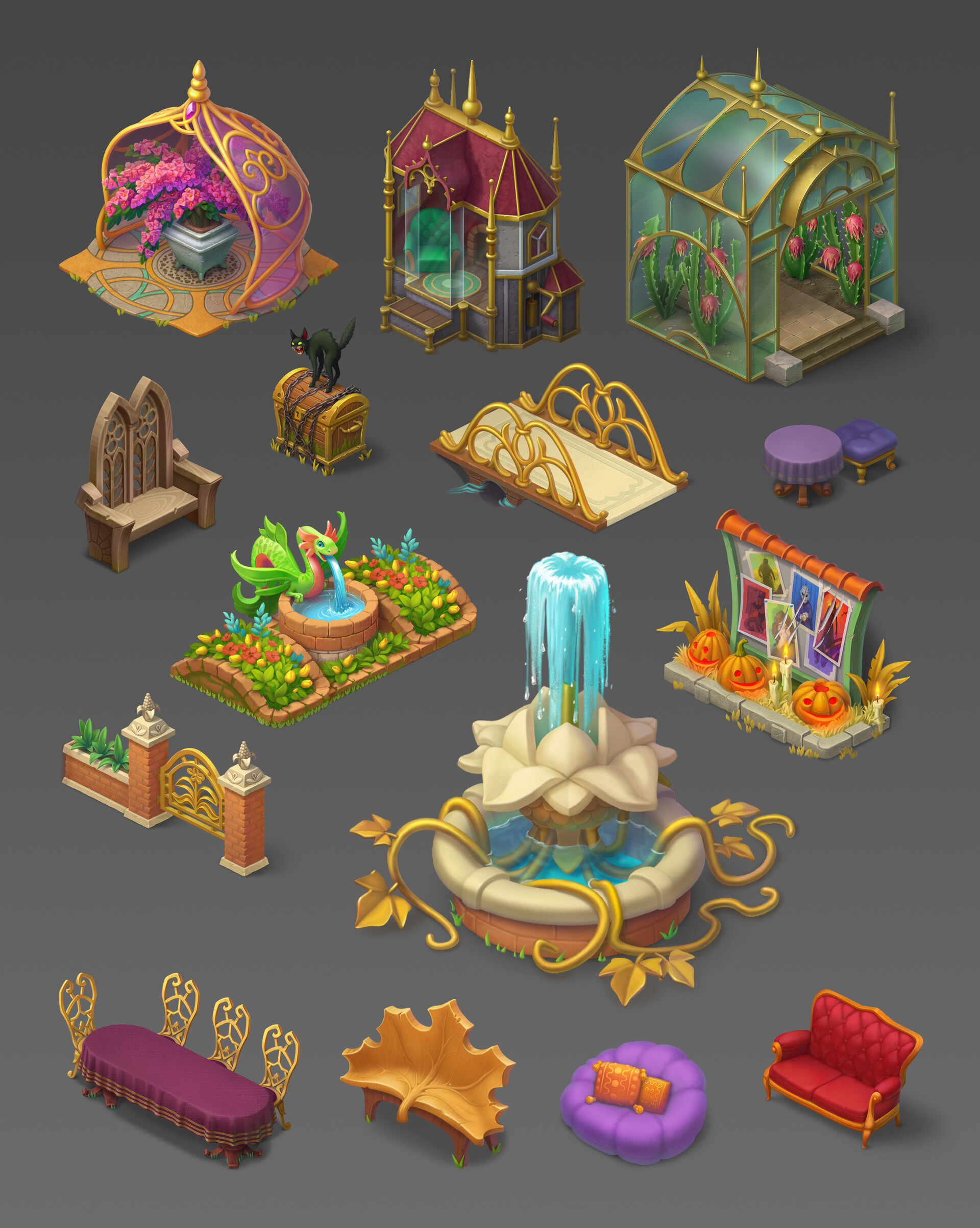 Playrix Games - Game Objects