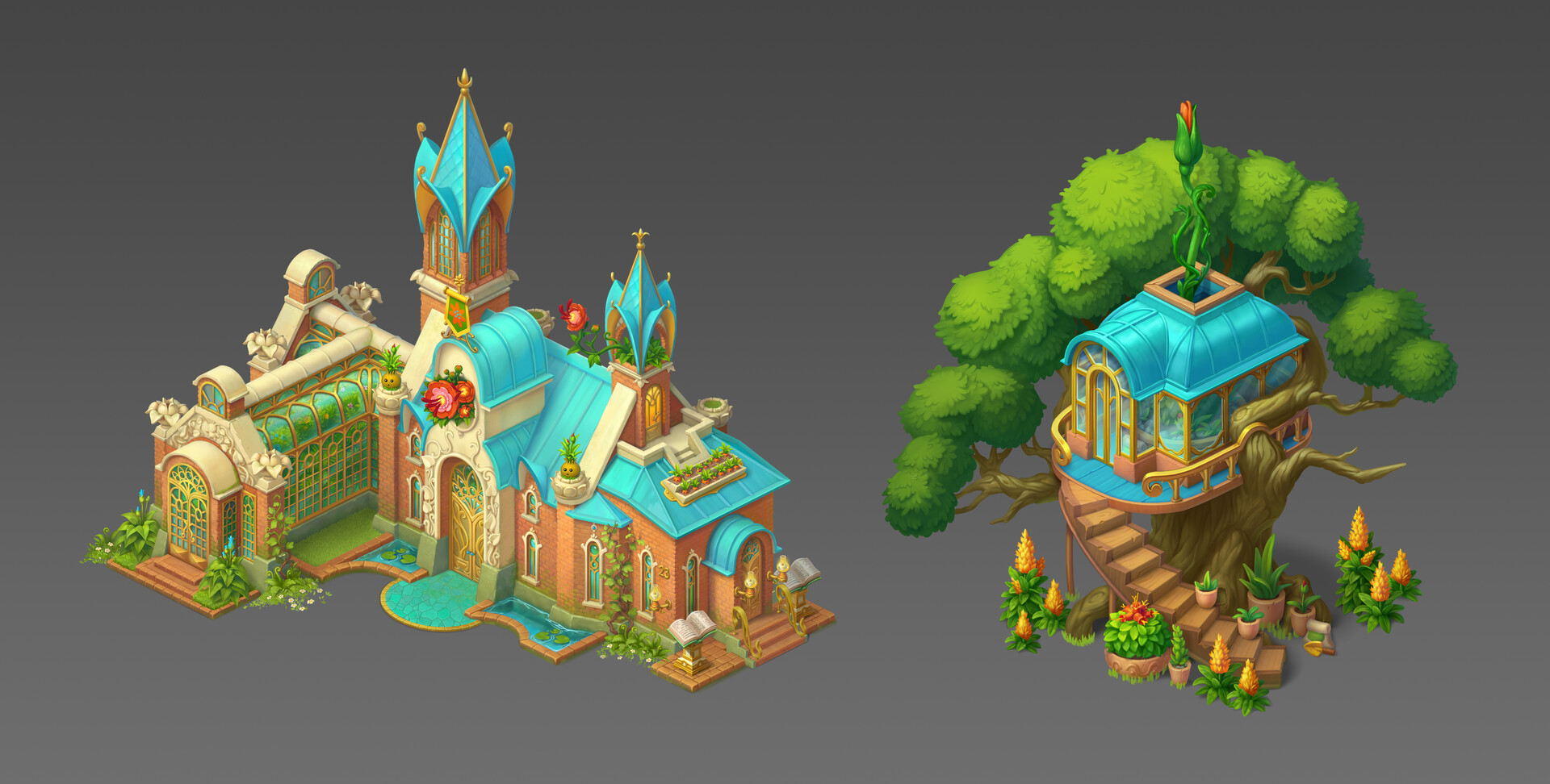 Playrix Games - Game Objects