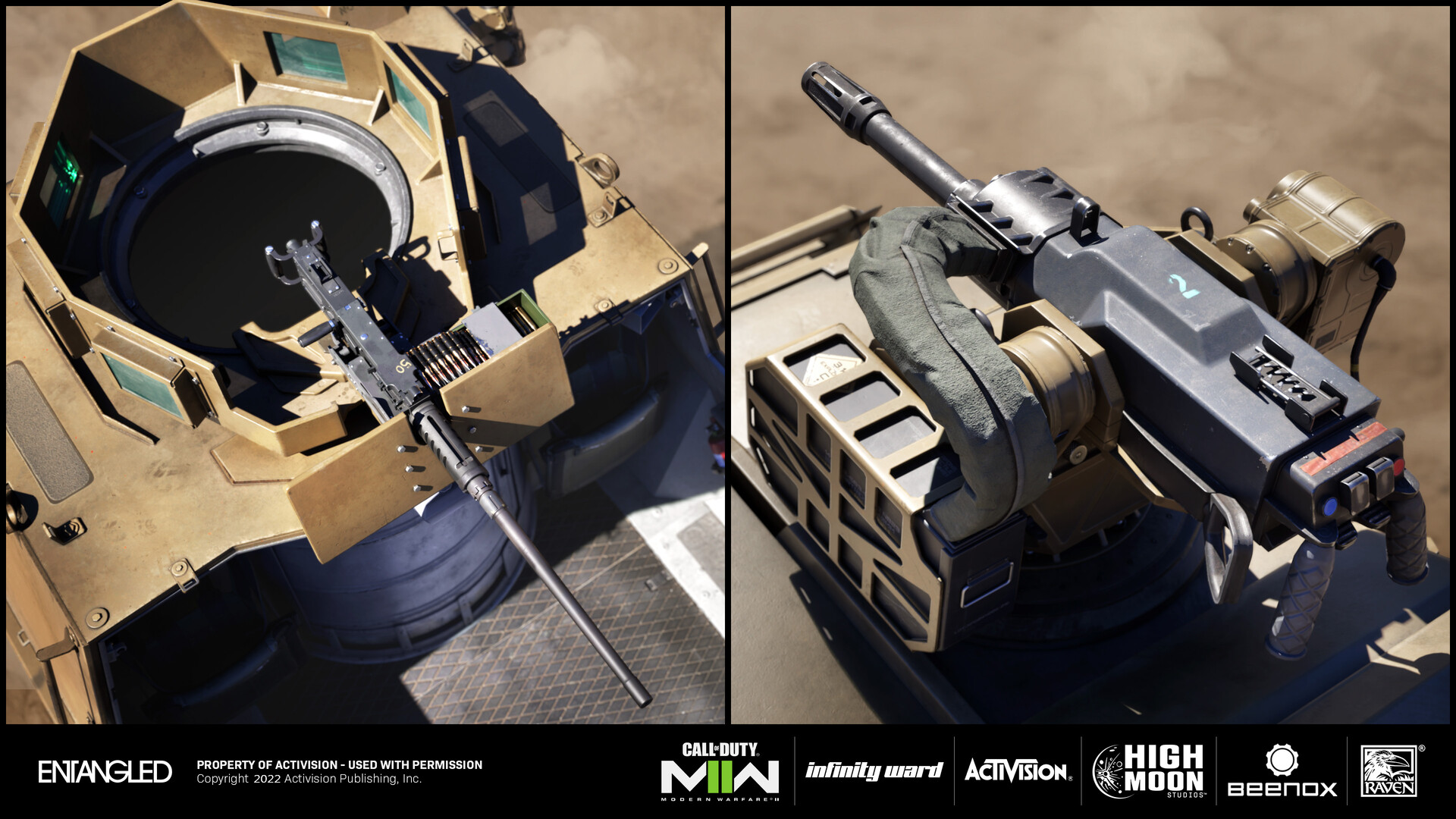 ENTANGLED Studio - In-game Vehicles for Call of Duty MW2