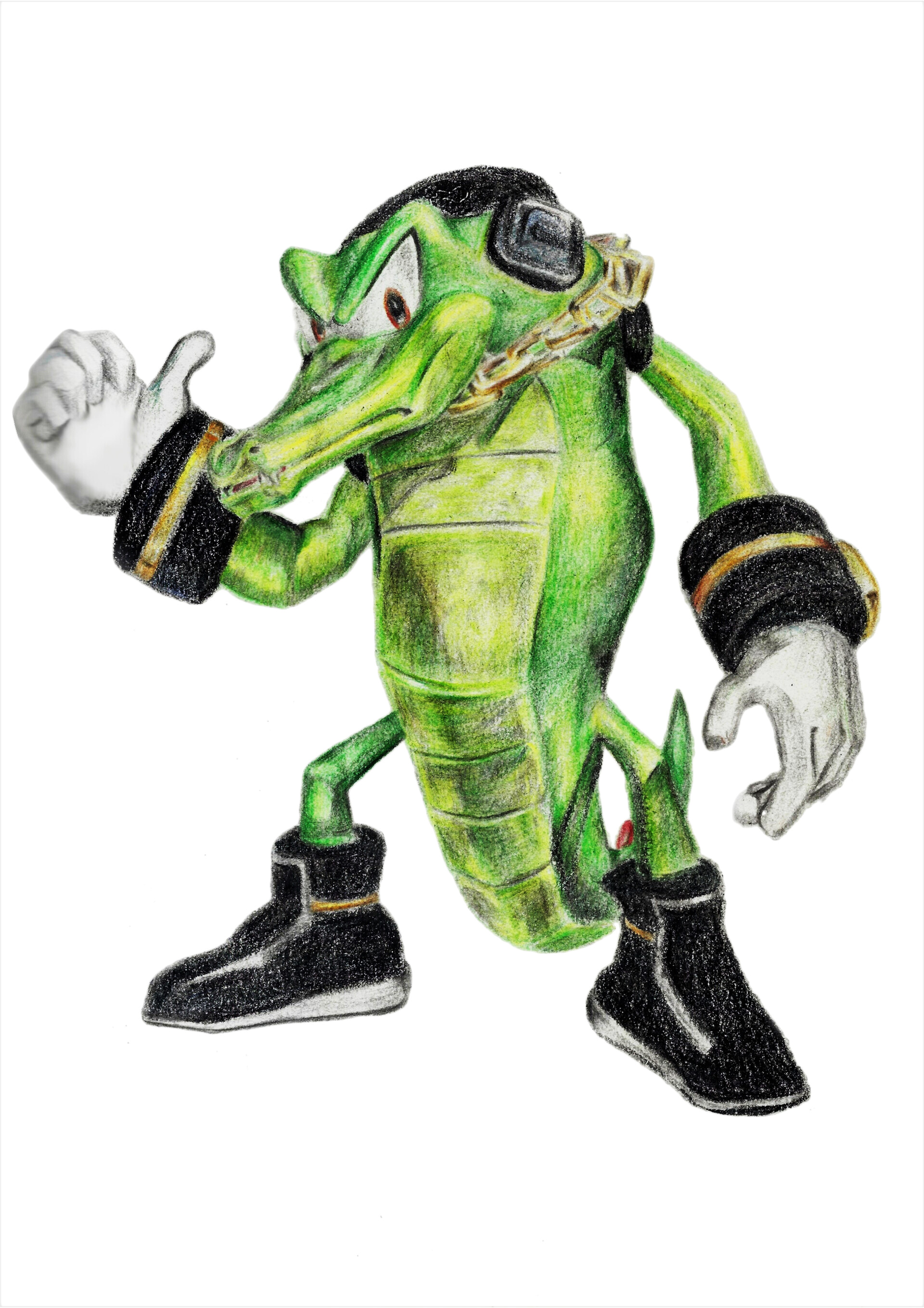 ArtStation - Vector the crocodile fanart