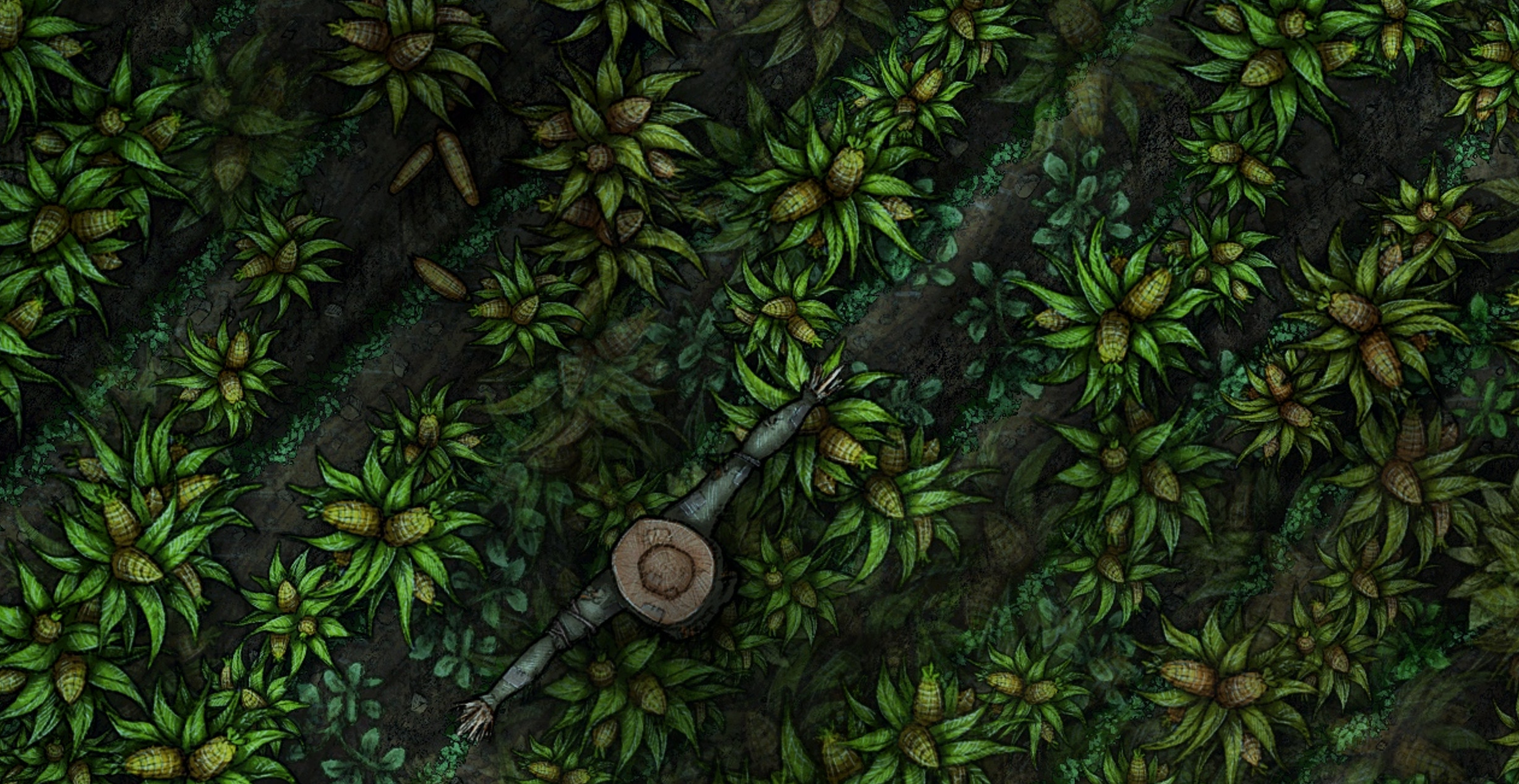 Detailed Dungeons - Butterskull Ranch Cornfield [Night] [Dragon of the ...