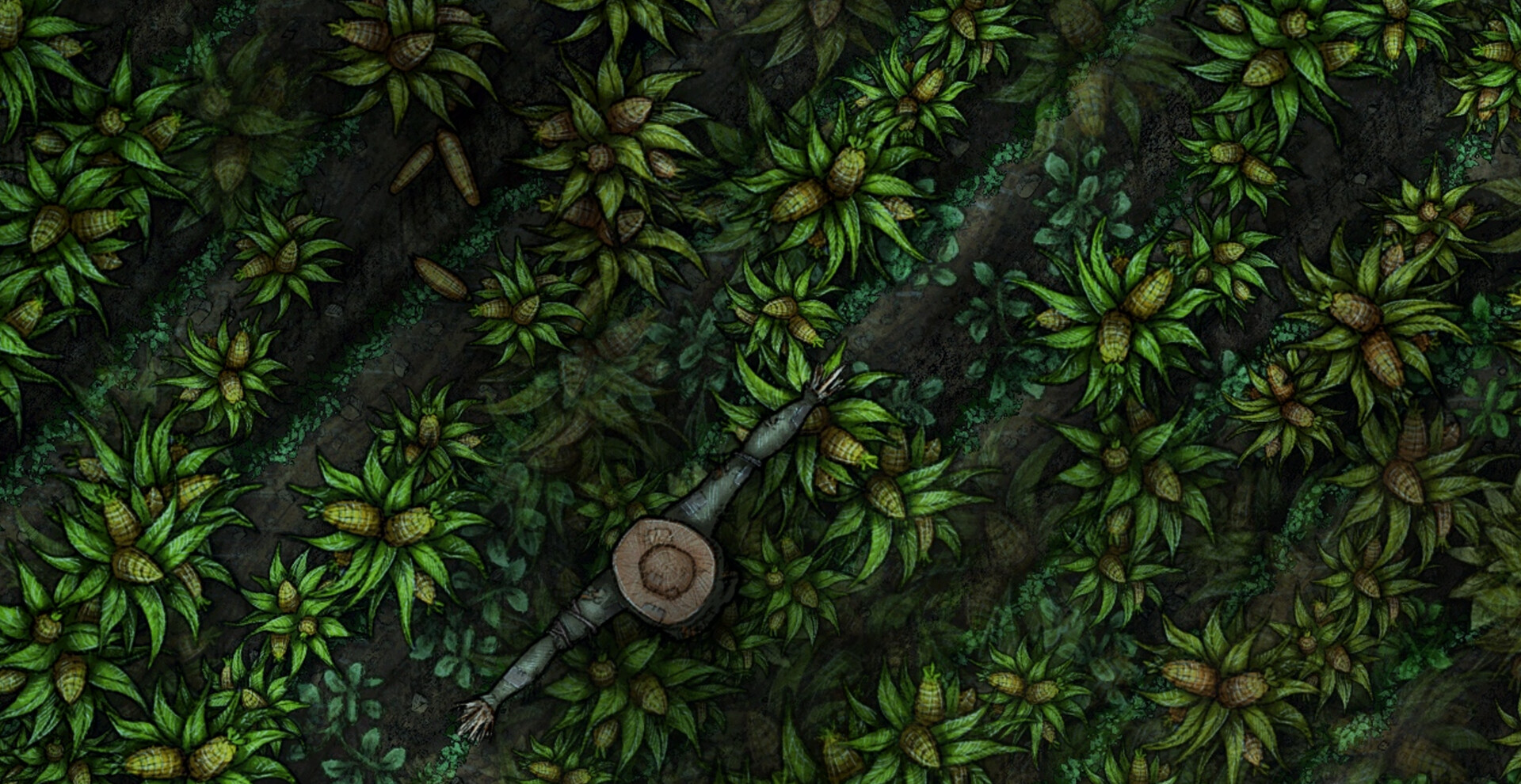 Detailed Dungeons - Butterskull Ranch Cornfield [Night] [Dragon of the ...