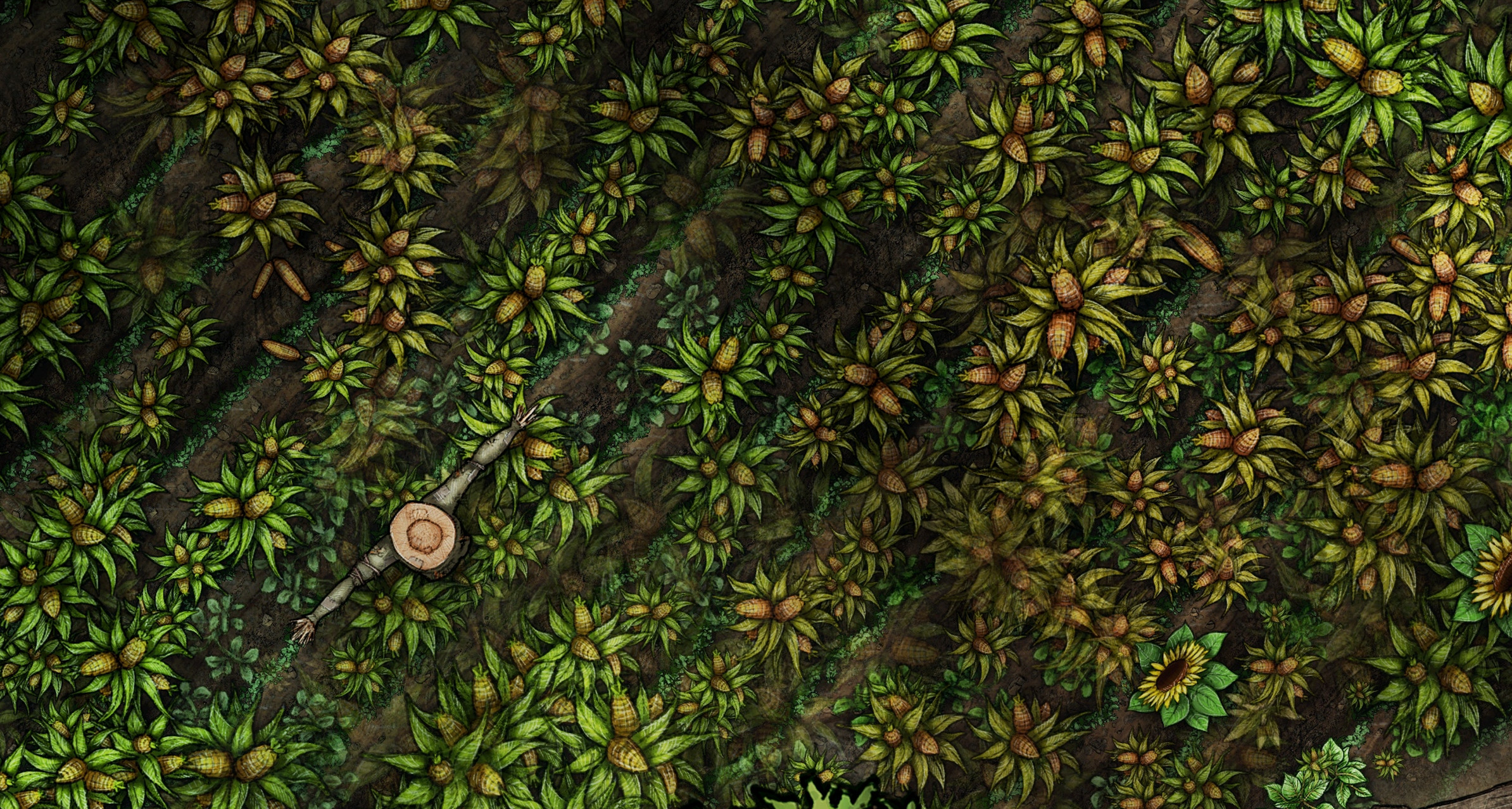 Detailed Dungeons - Butterskull Ranch Cornfield [Day] [Dragon of the ...