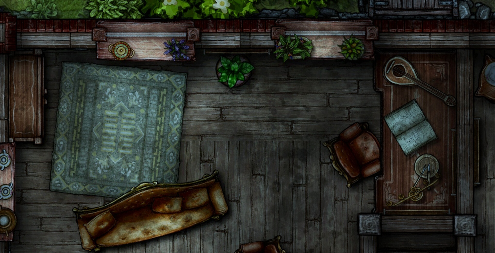 Detailed Dungeons - Butterskull Ranch Farmhouse [2nd floor] [Night ...