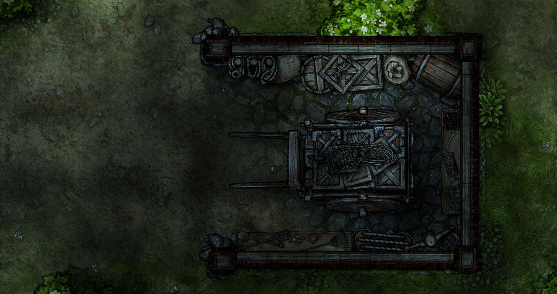 Detailed Dungeons - Butterskull Ranch Farmhouse [1st floor] [Night ...