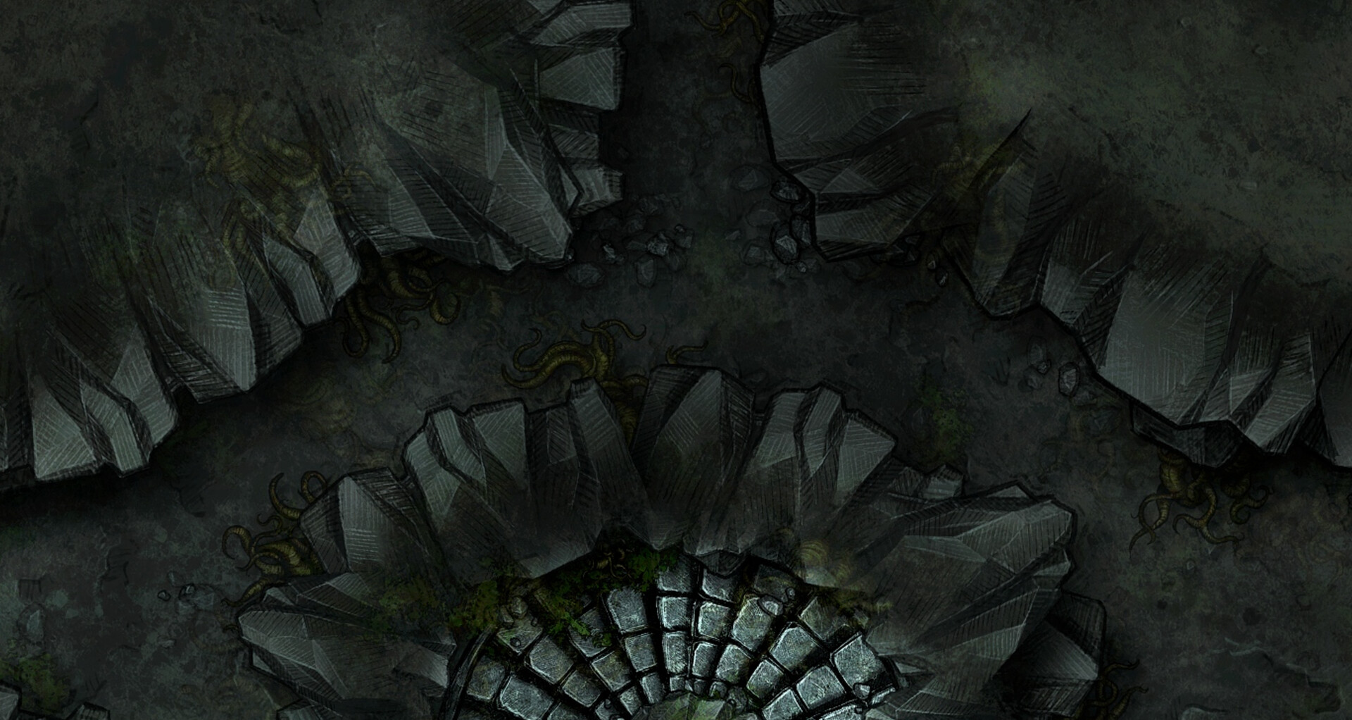 Detailed Dungeons - Dragon Barrow Crypt [Night] [Dragon of the Icespire ...