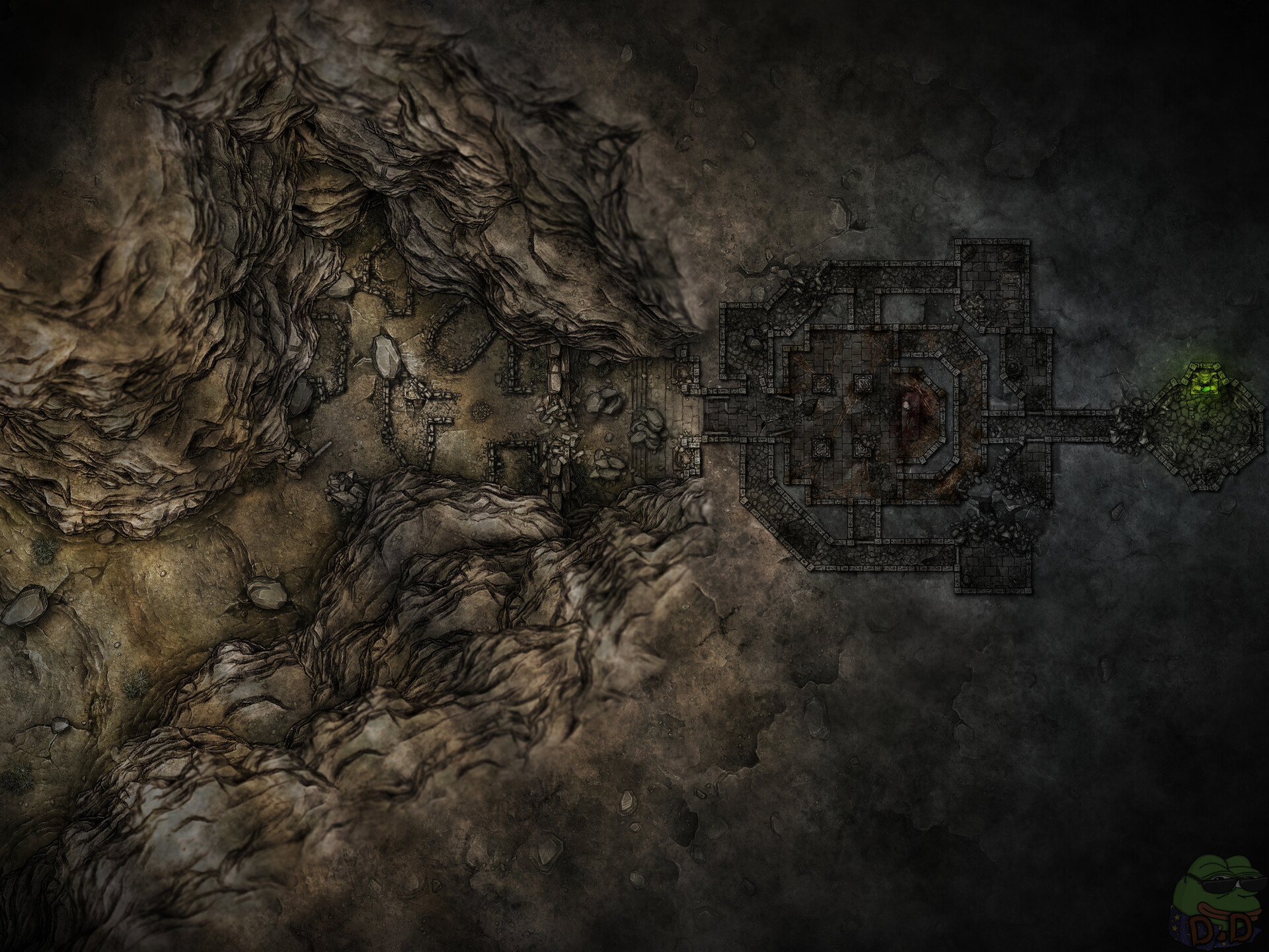 ArtStation - Dwarven Excavation [Day] [Dragon of the Icespire Peak]