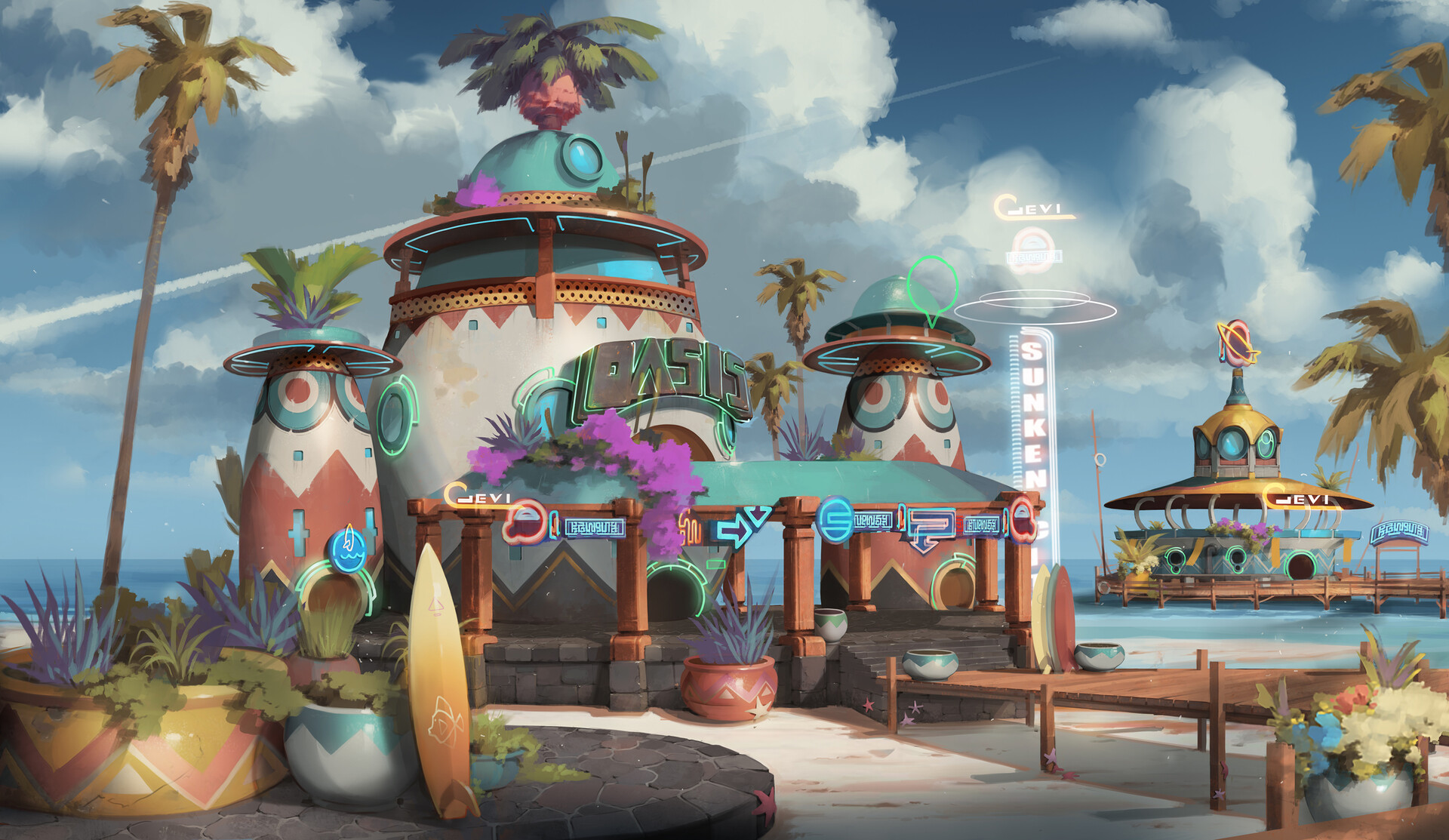 ArtStation - The Oasis