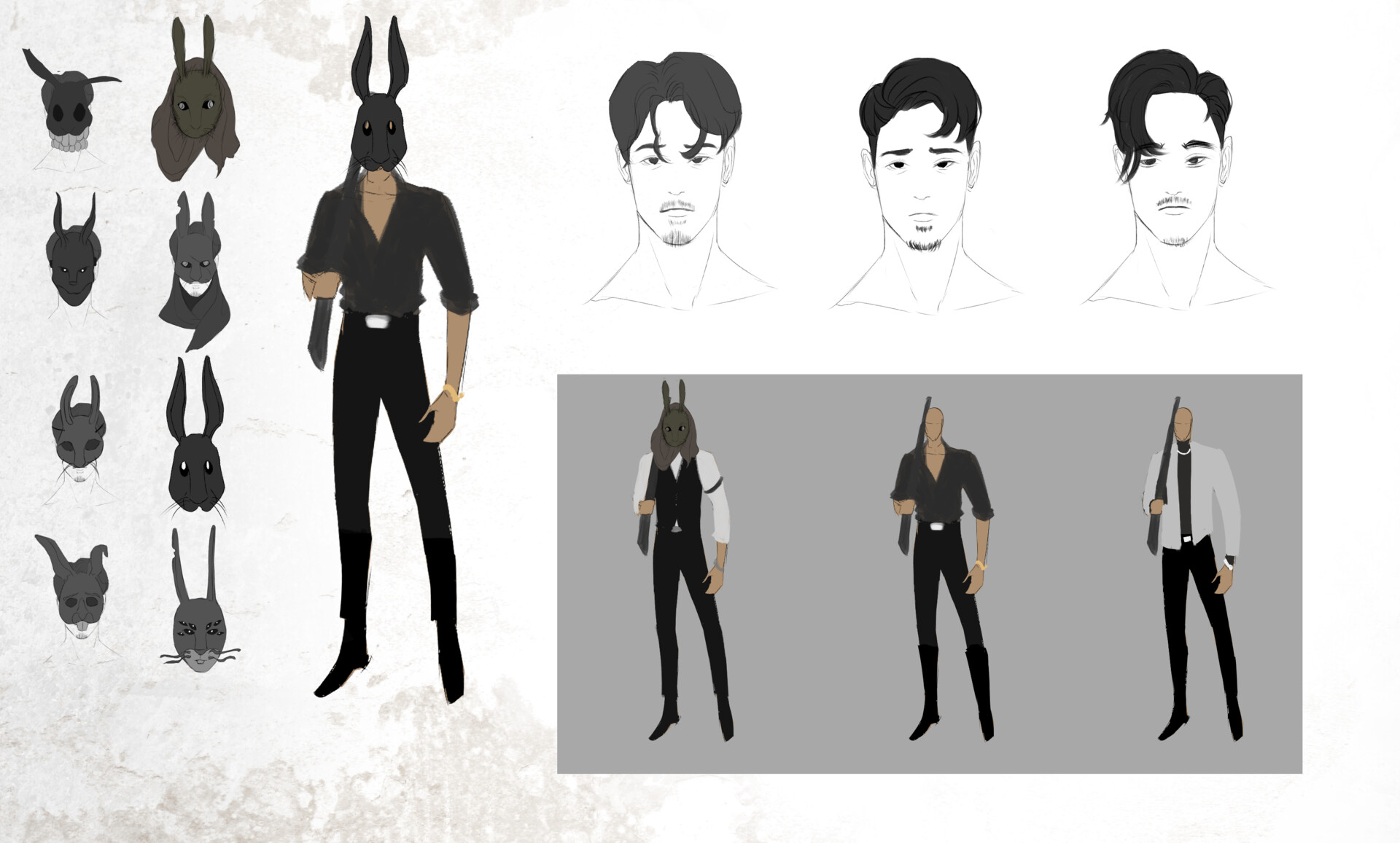 ArtStation - The black Rabbit Concept design