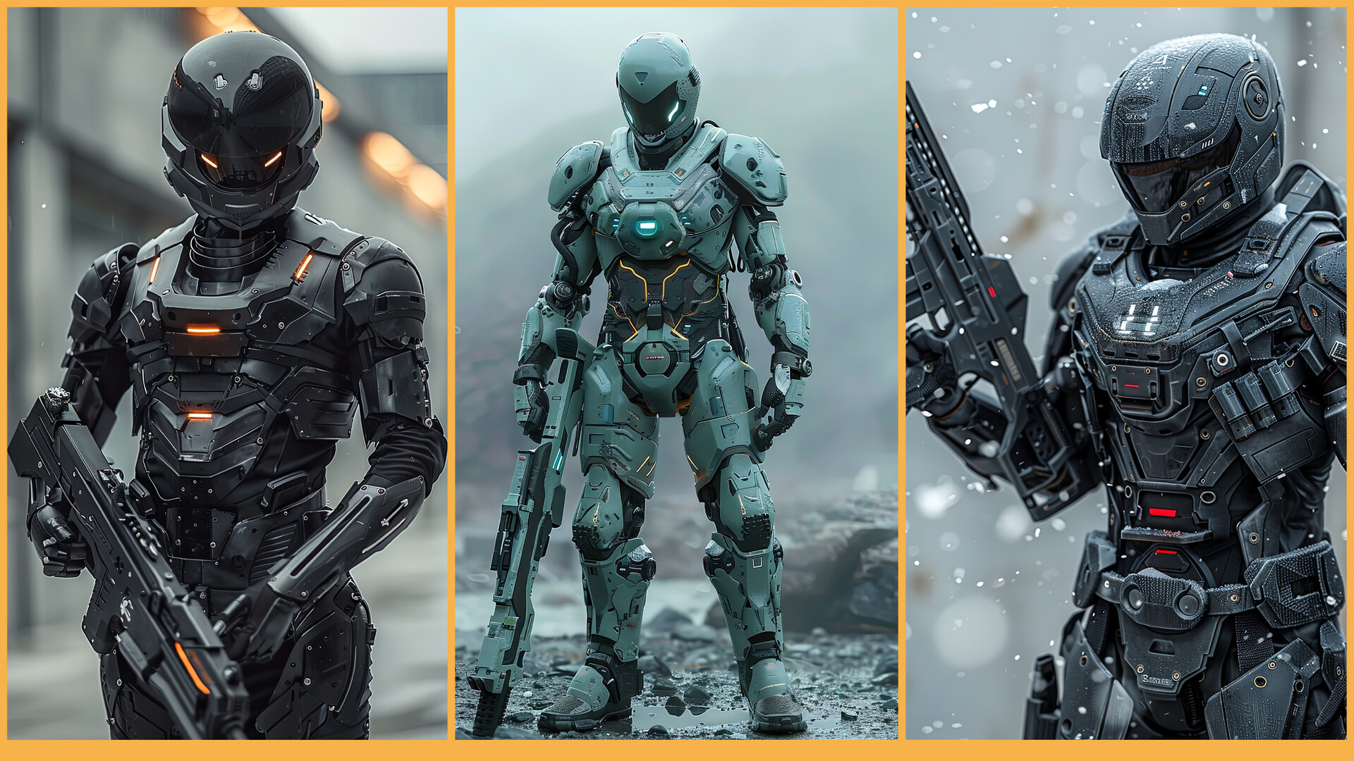 Future Combat Armor Concept Art