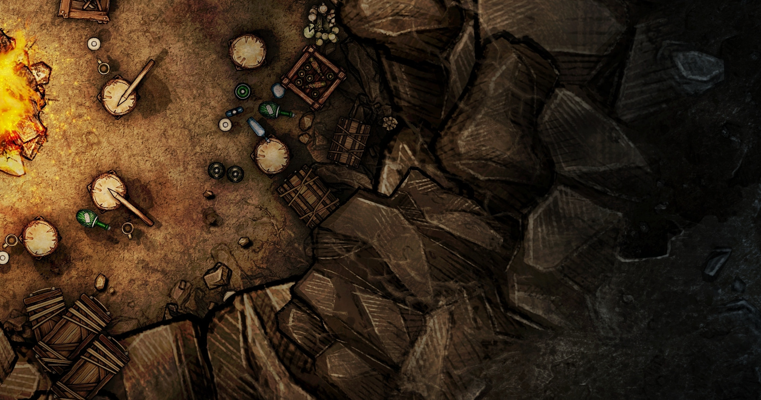 Detailed Dungeons - Orc Camp [Day] [Lost Mine of Phandelver]