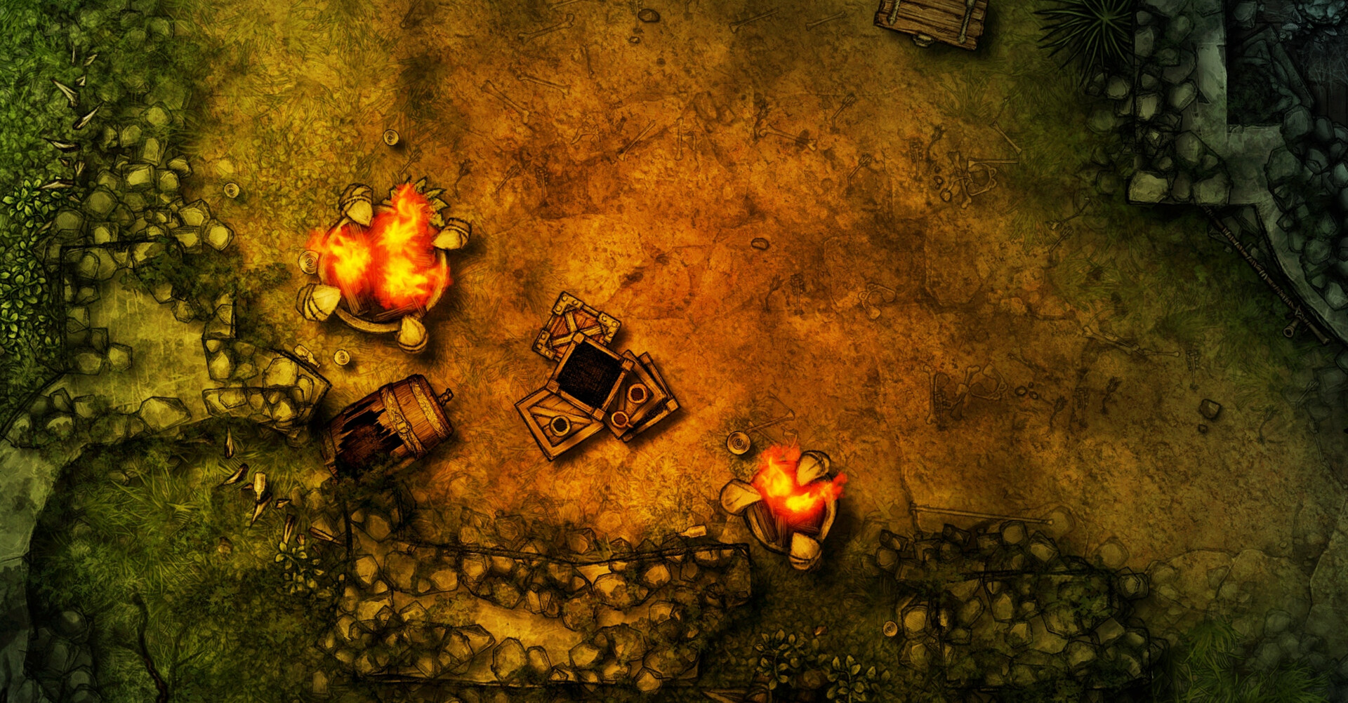 Detailed Dungeons - Shrine of Savras [Night] [Dragon of the Icespire Peak]