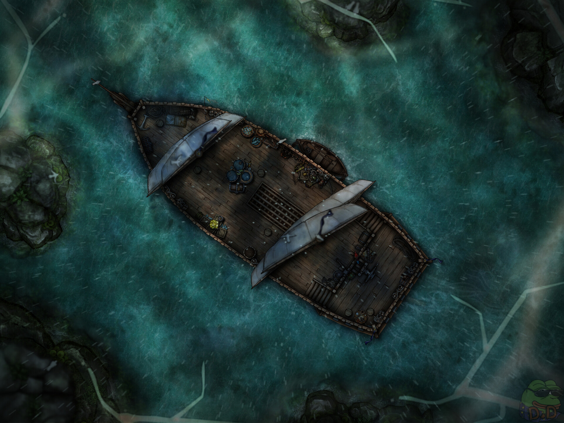 Detailed Dungeons - Voyage to Stormwreck Isle [Night] [Dragons of ...