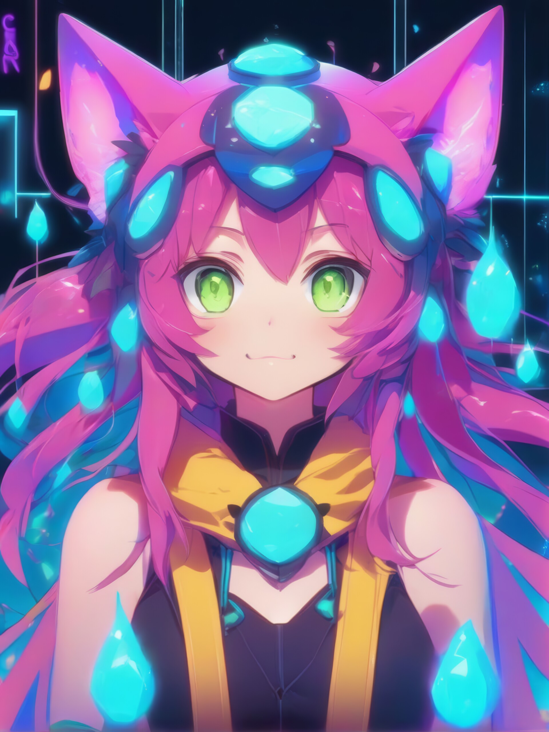 ArtStation - Neon Neko AI #1