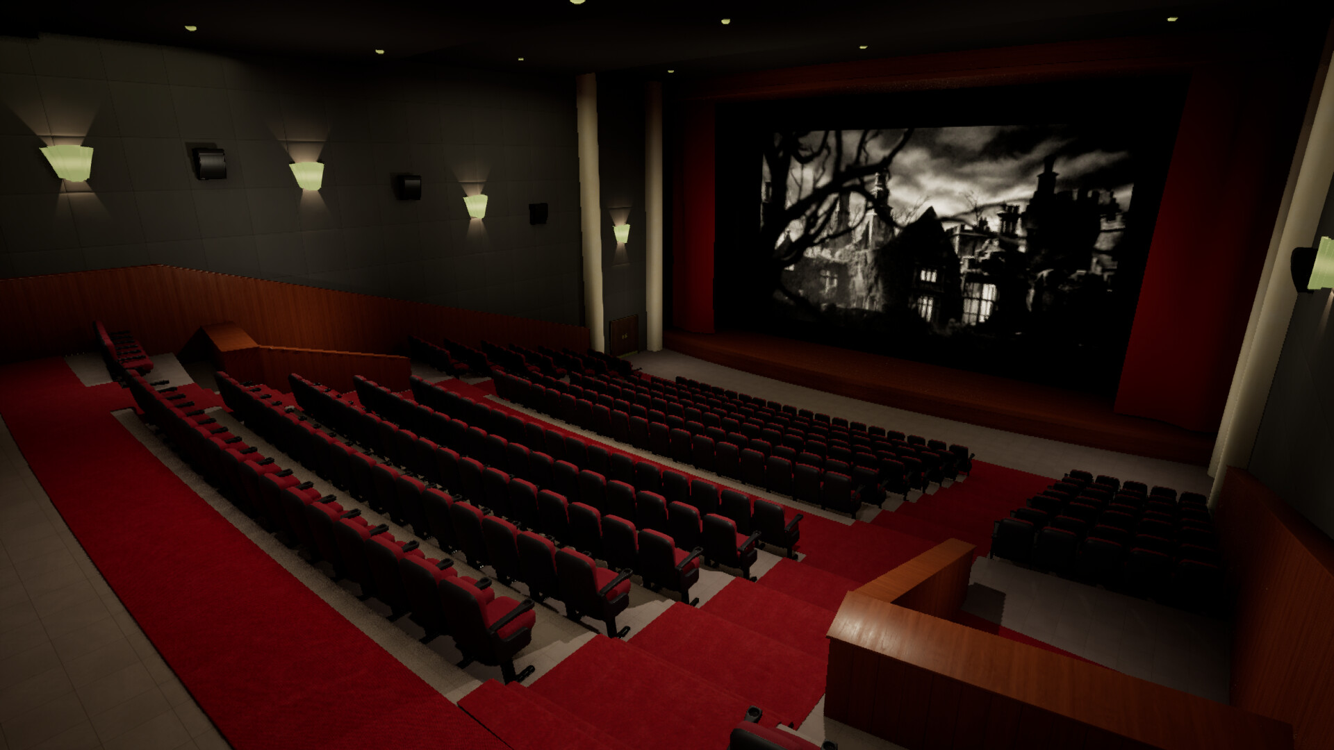 ArtStation - Classic Movie Theater