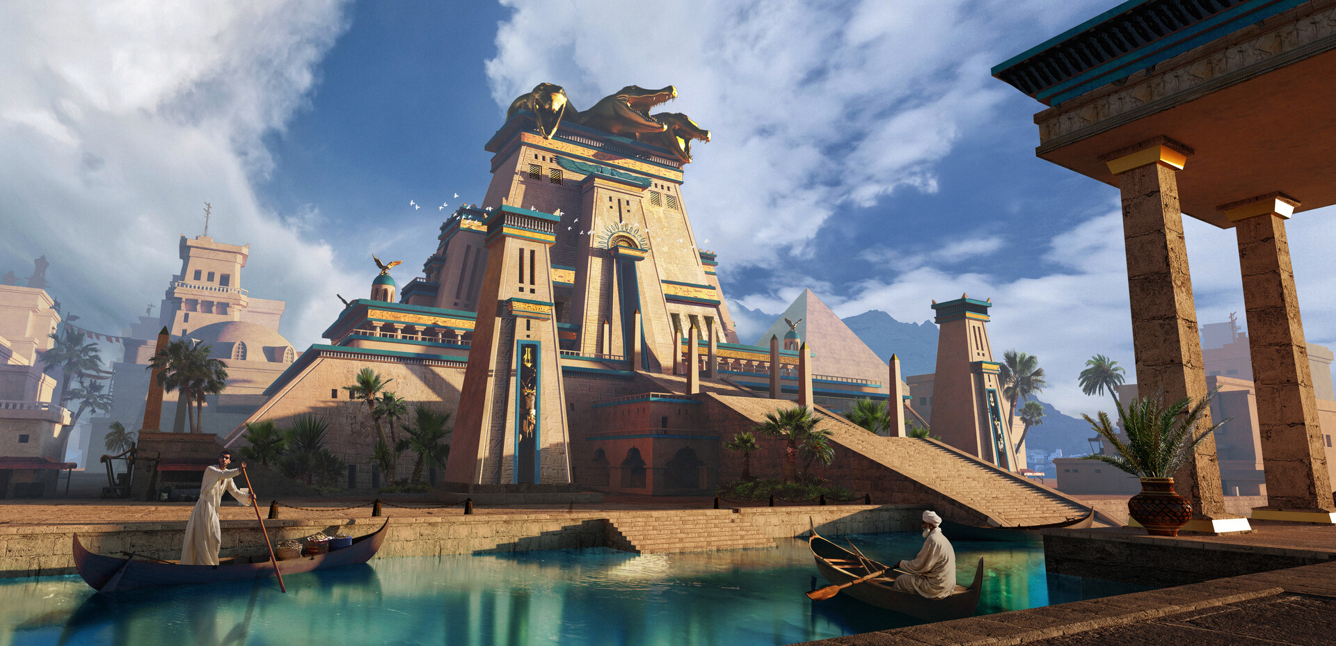 ArtStation - Ancient Egypt City