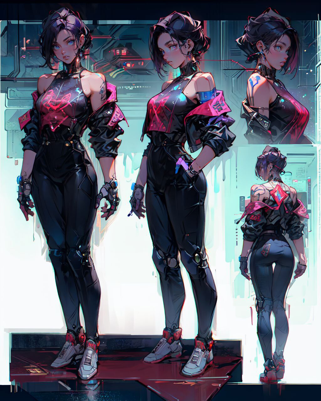 4K Anime Reference Art for Artists and Enthusiasts - 386 Futuristic ...