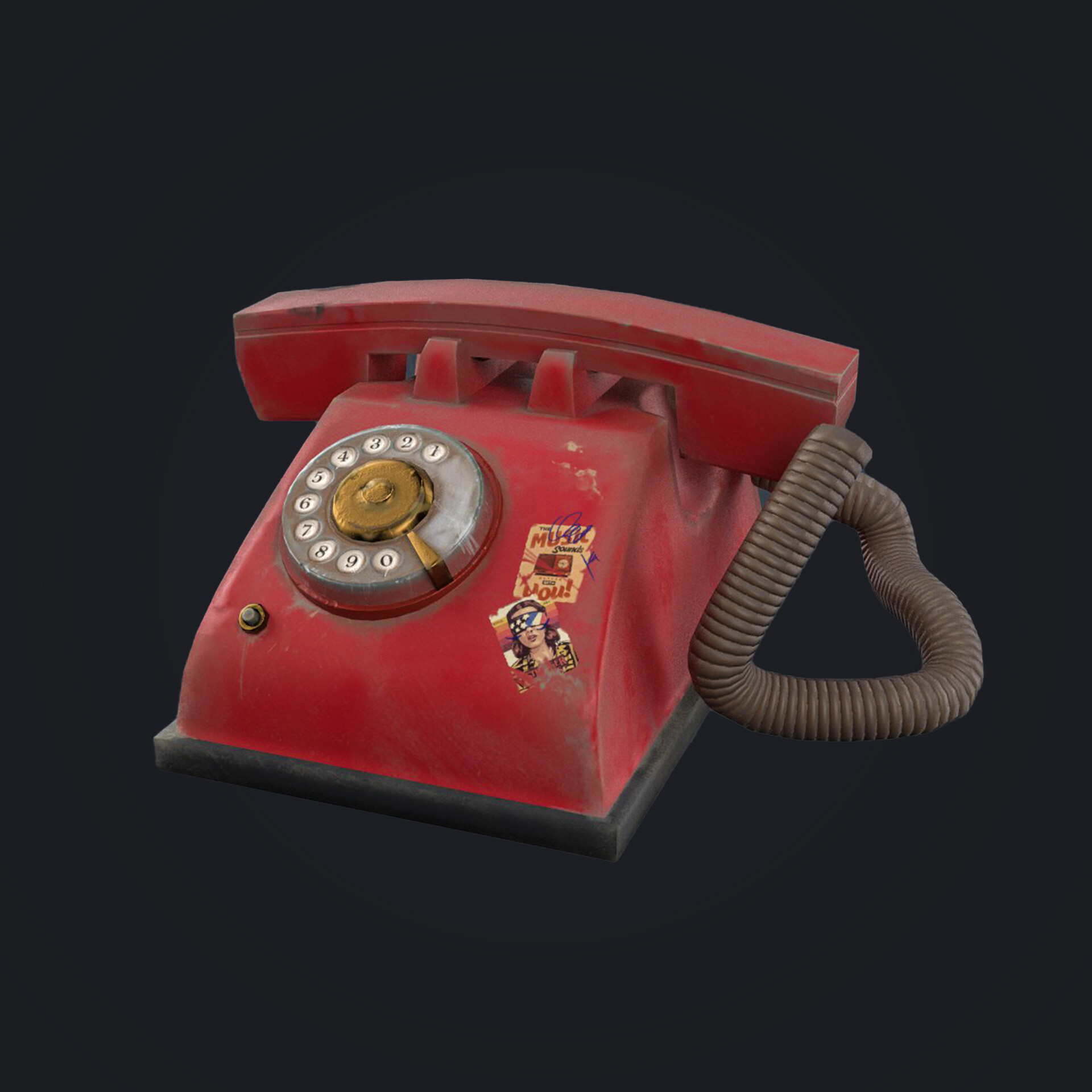 ArtStation - Old Phone