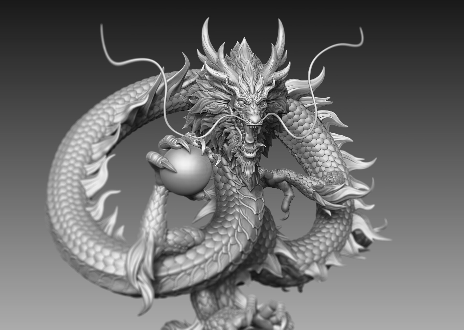 ArtStation - Chinese dragon