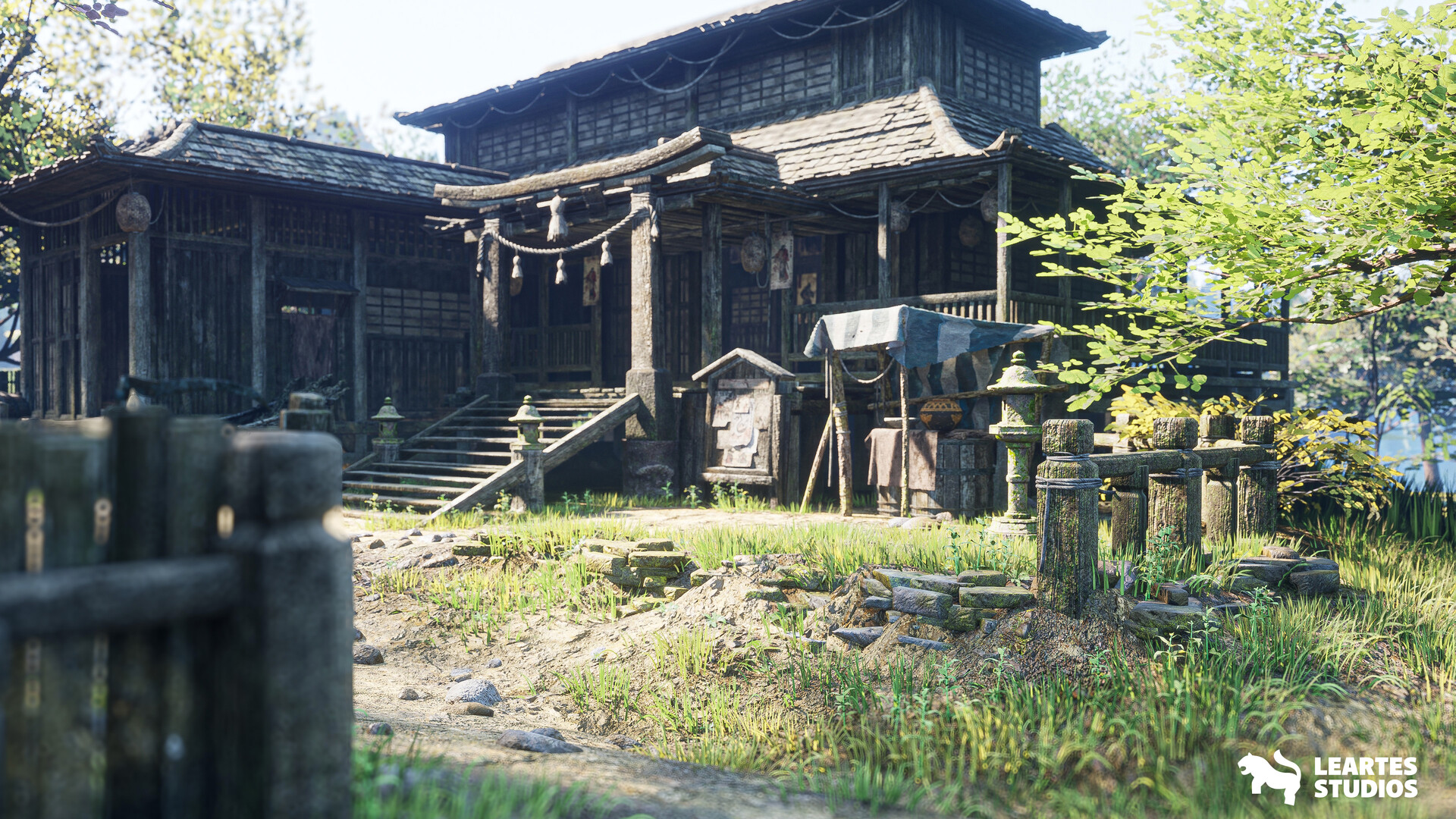 Leartes Studios - Feudal Japanese Village Environment
