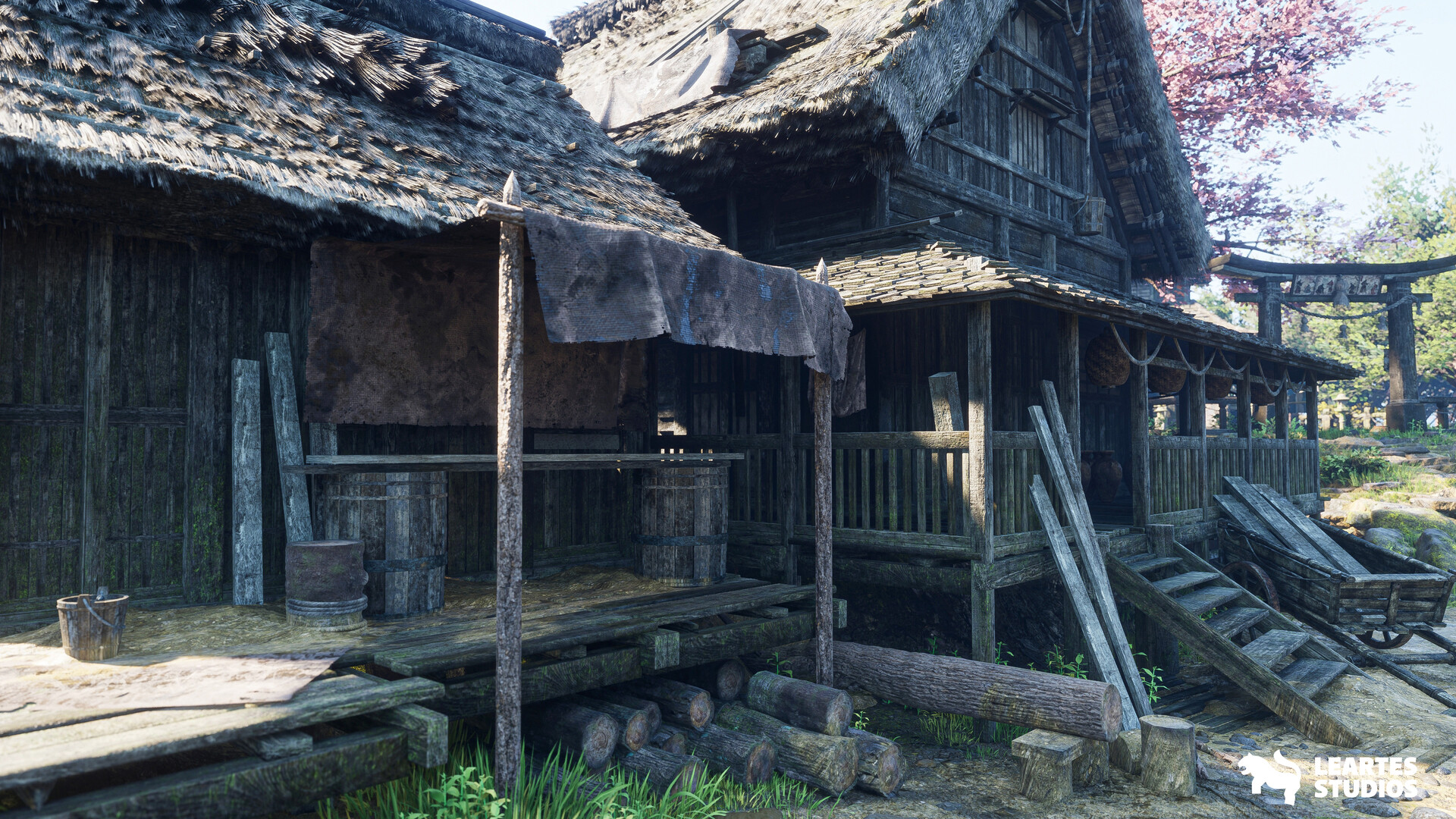 Leartes Studios - Feudal Japanese Village Environment