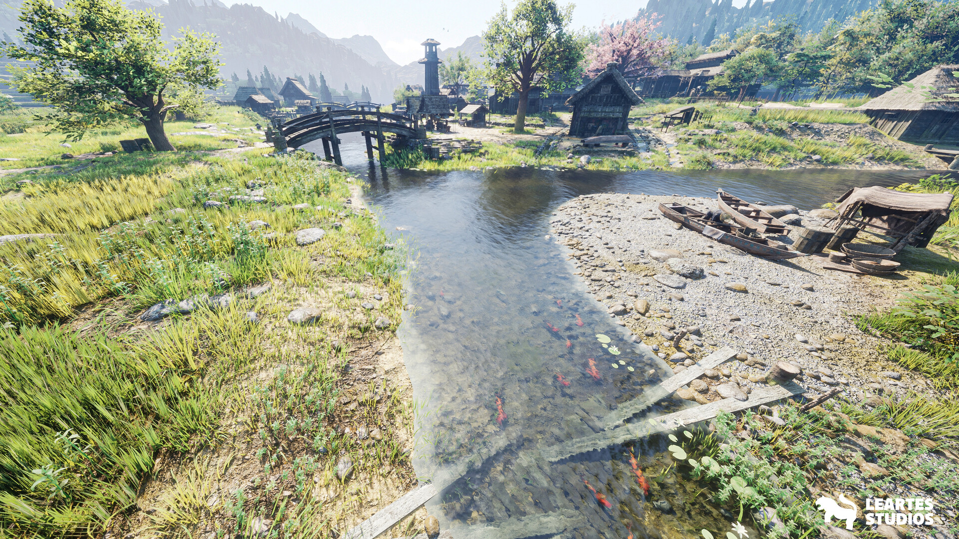 Leartes Studios - Feudal Japanese Village Environment