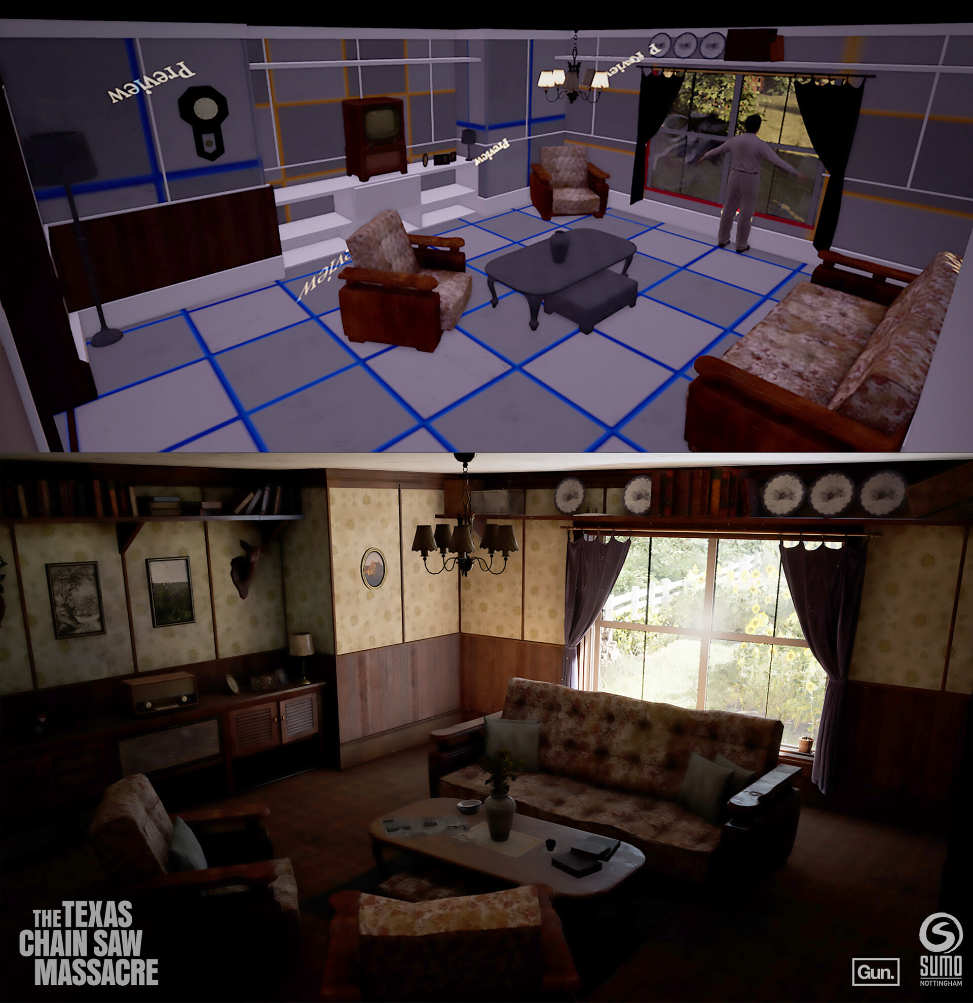Alan O Brien - Texas Chainsaw Massacre Environments - Nancy's House