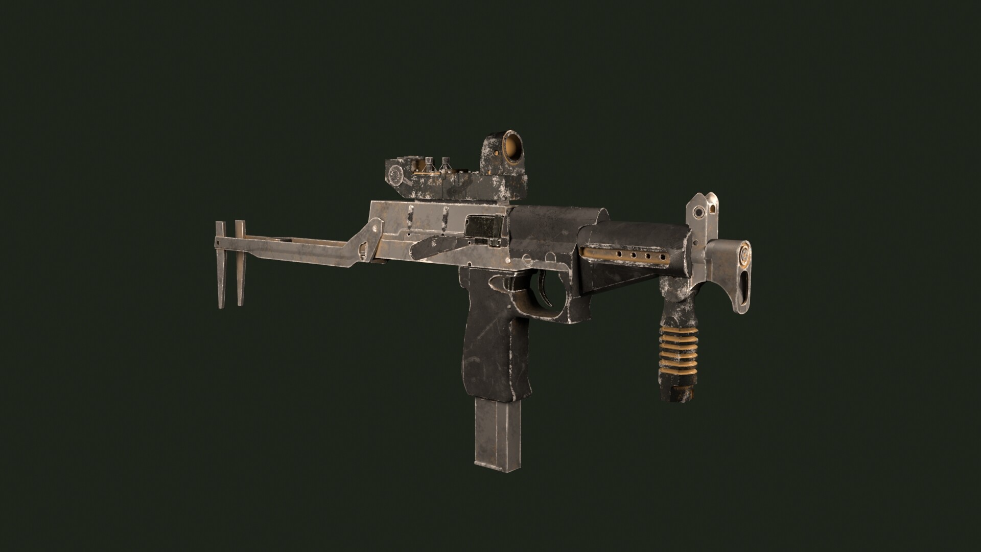 ArtStation - Submachine Gun SR-2M "Veresk" 9x21