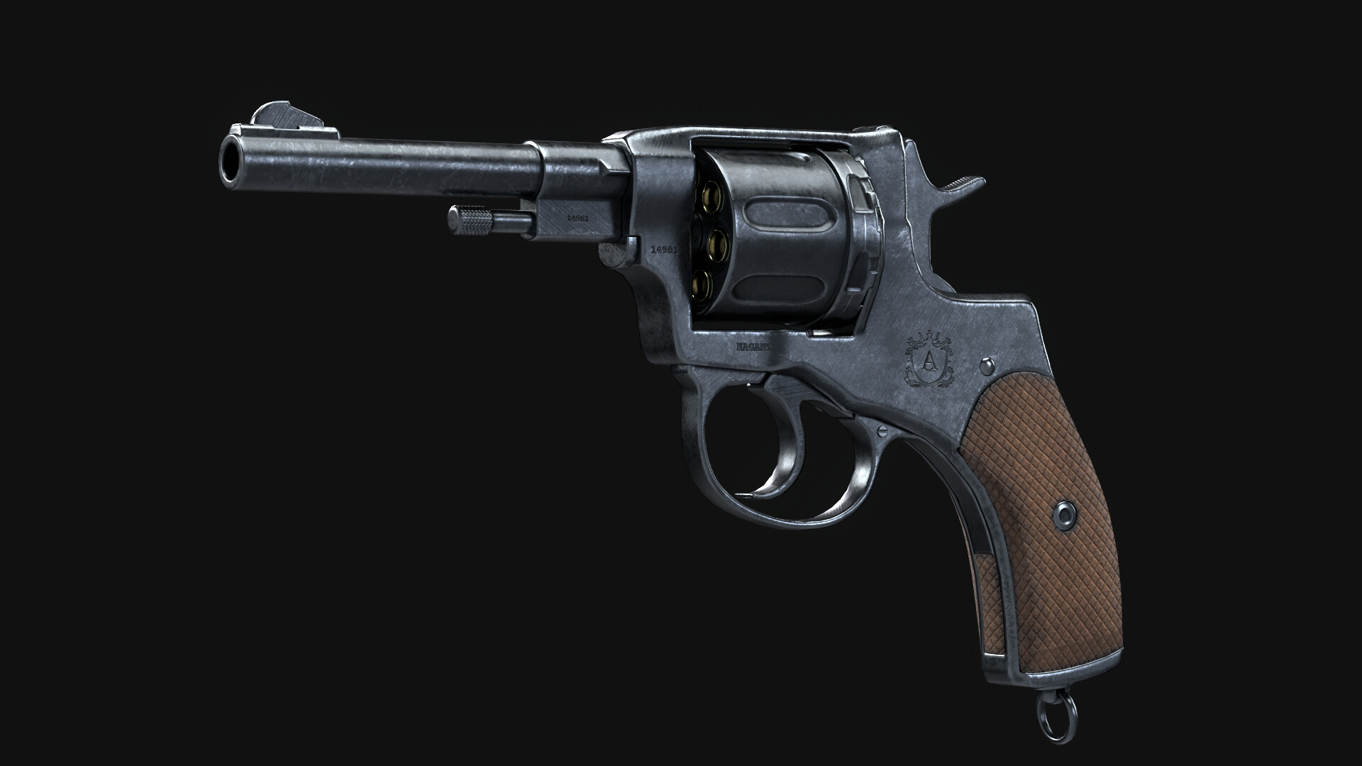 ArtStation - Nagant Revolver
