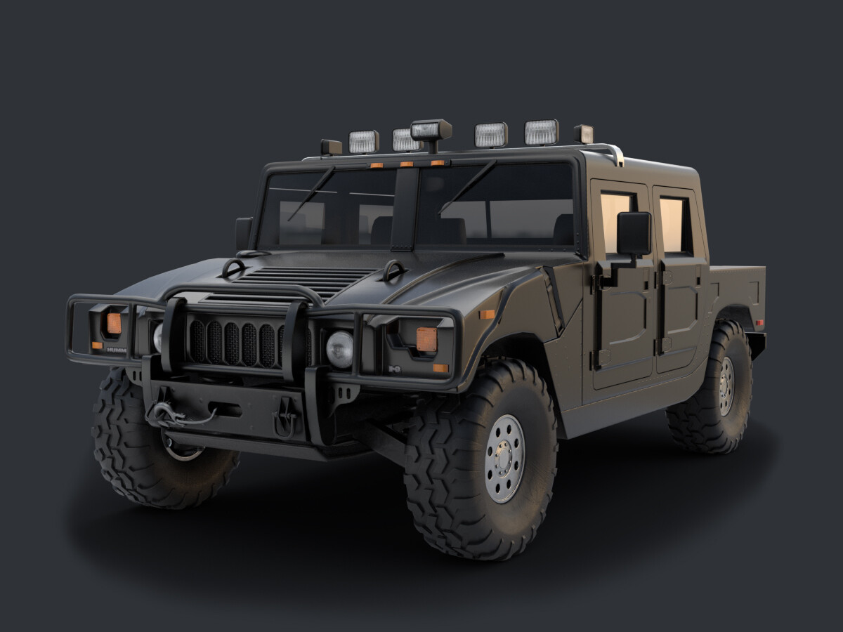 ArtStation - HUMMER H1