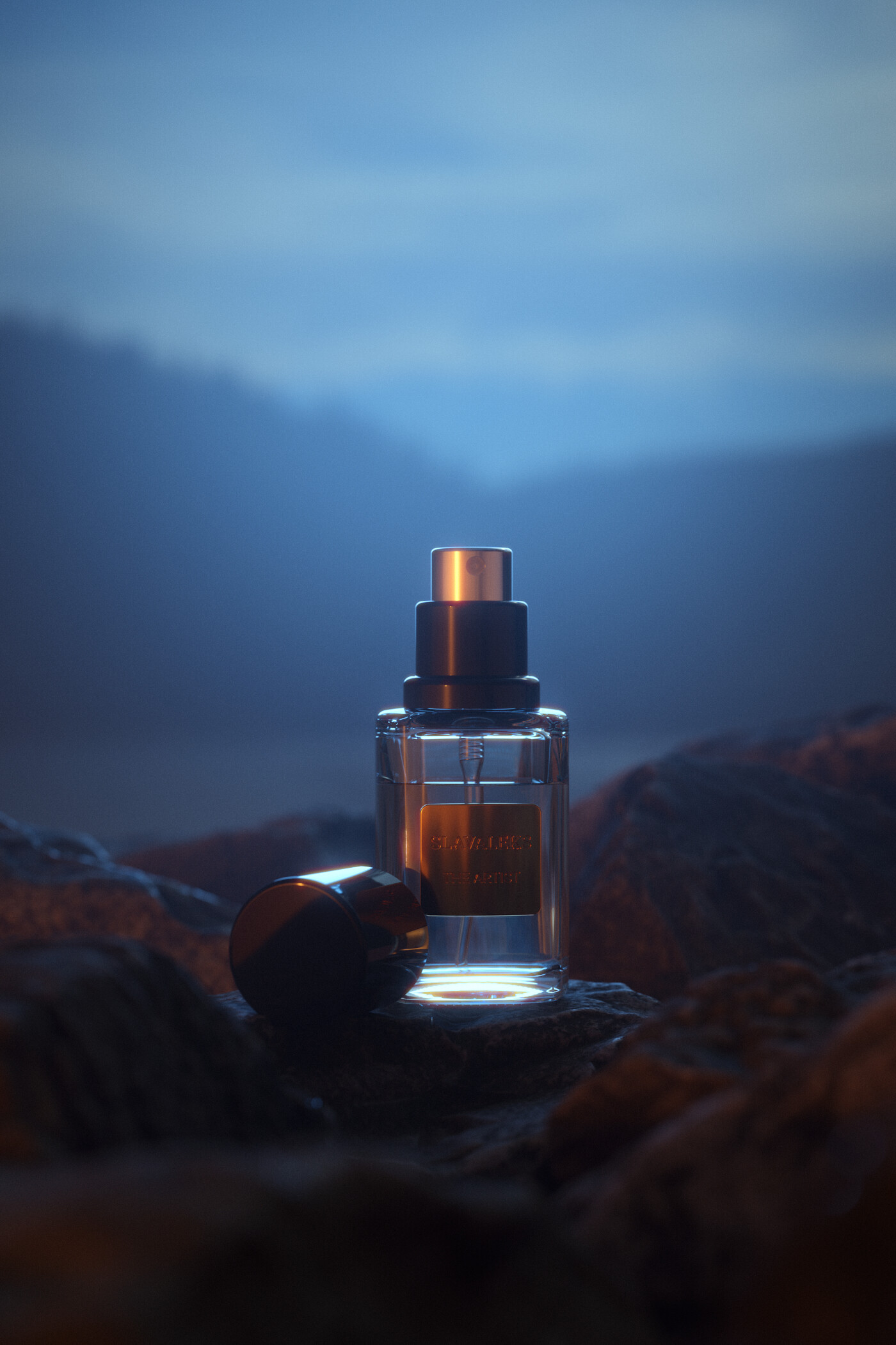 ArtStation - A perfume bottle