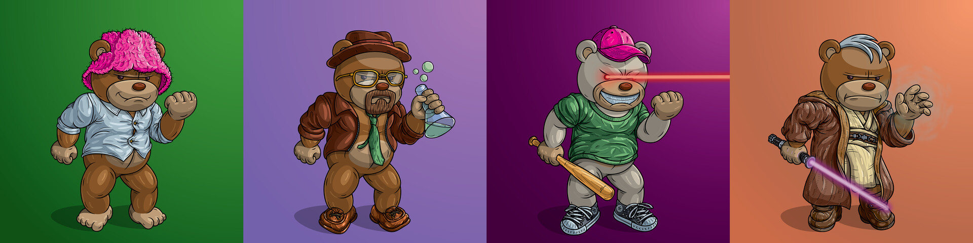 ArtStation - NFT "Teddy Bear" 2022