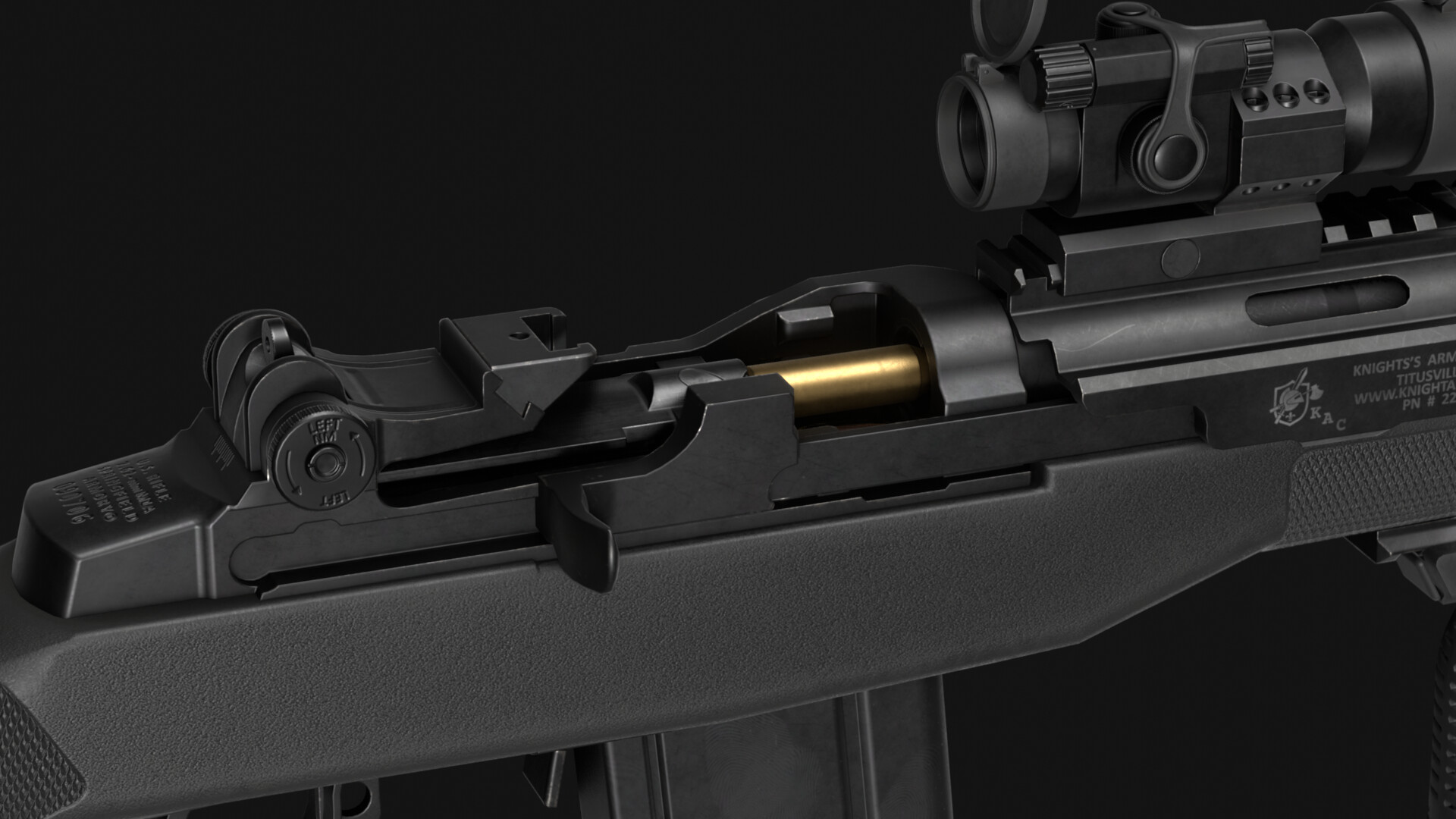 Hao Liu - Springfield M1A Super Match [Highschool of the Dead]